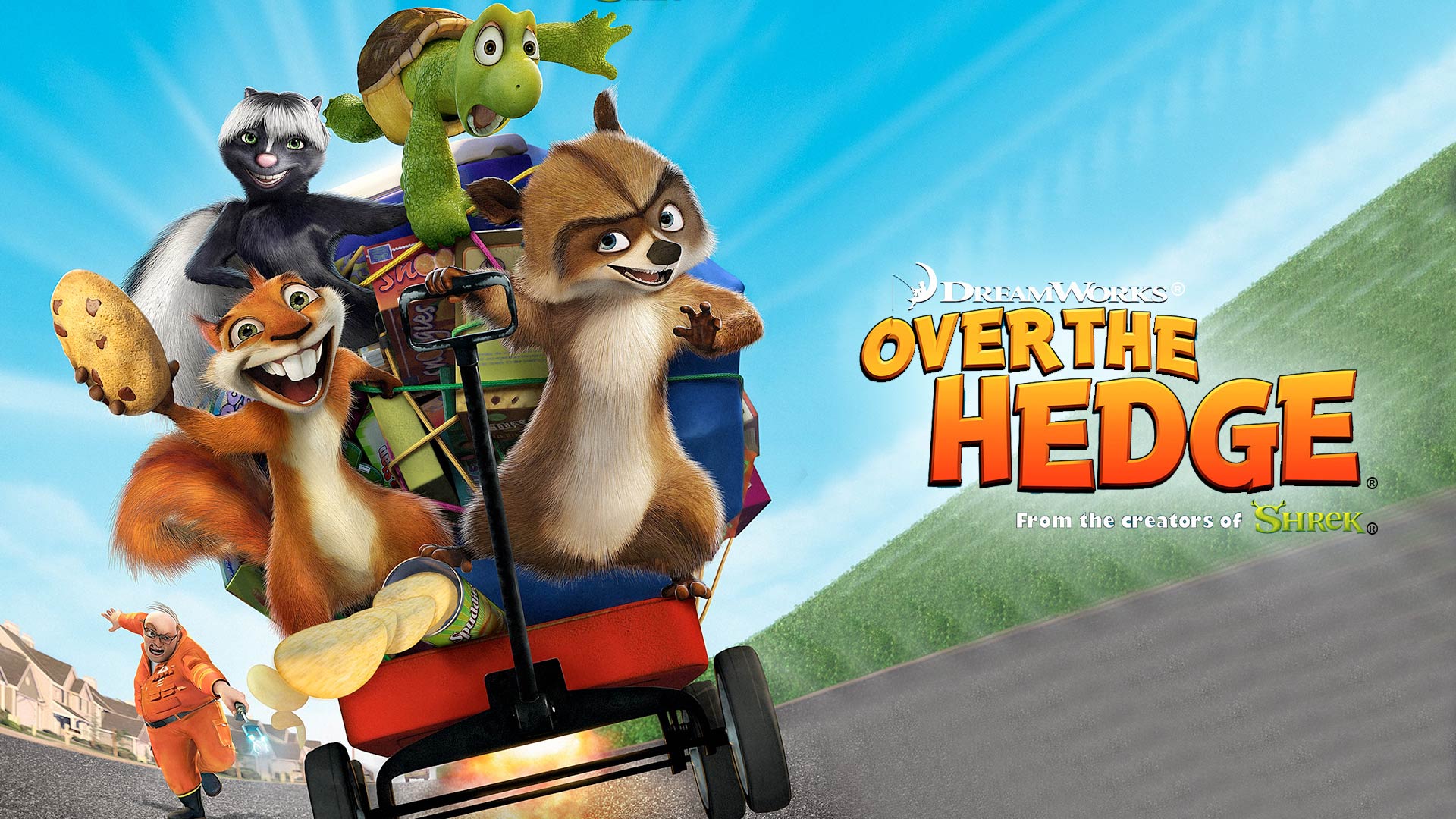 Over The Hedge Movie Poster