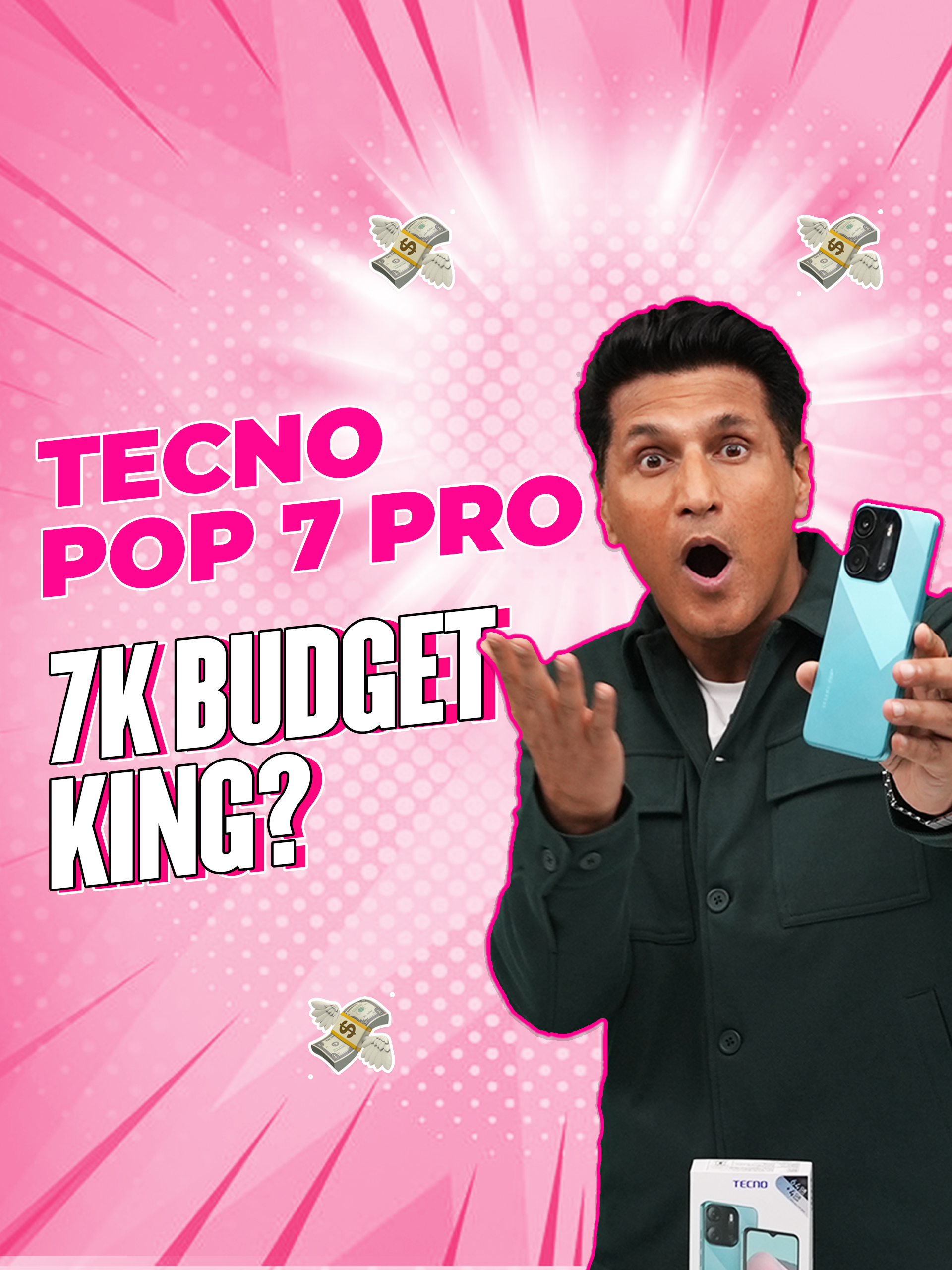 Prime Video: Tecno Pop 7 Pro: Best Phone Under 7K?