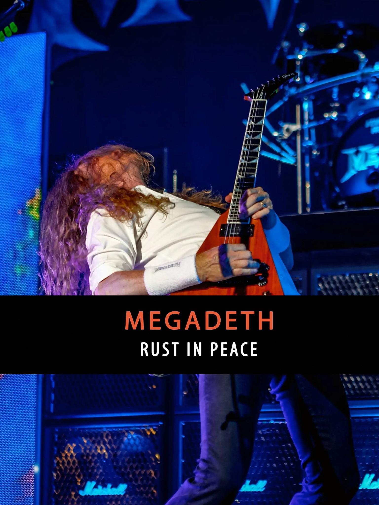 Megadeth Rust In Peace Live