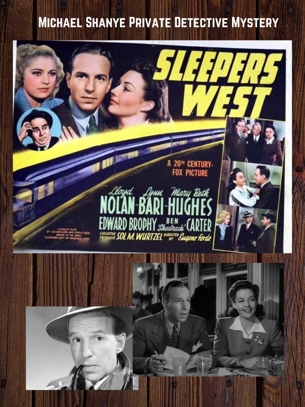 Prime Video: Michael Shayne Private Detective in Sleepers West Mystery Film