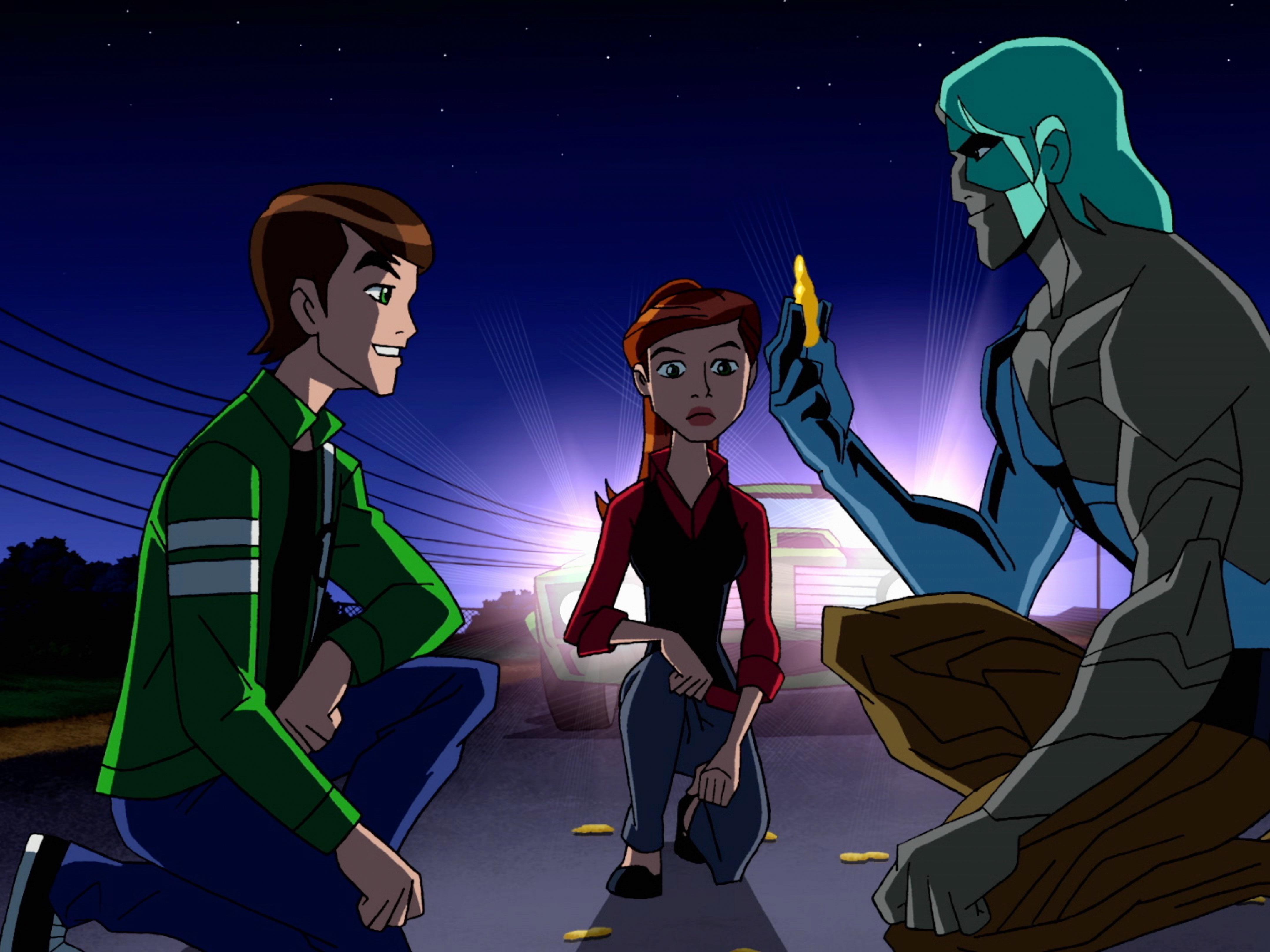 Ben 10 Alien Force Gwen And Kevin