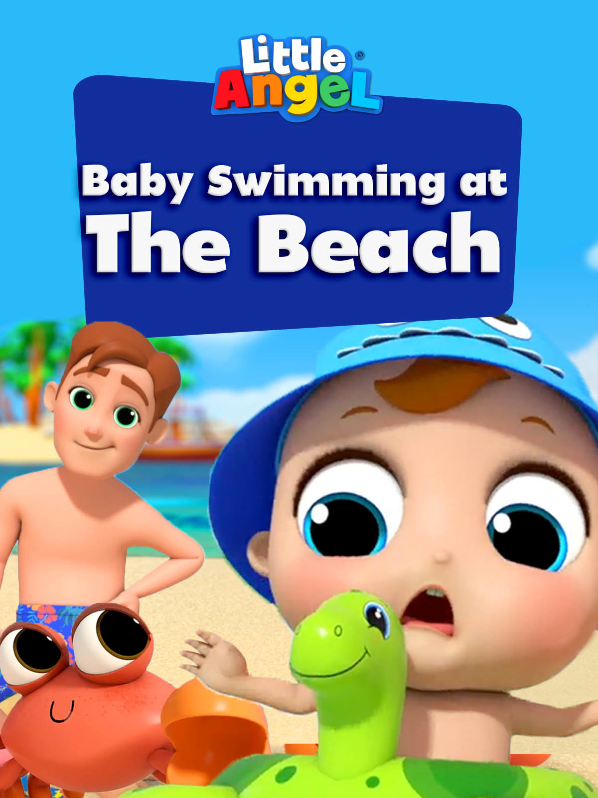 Prime Video: Baby Swimming at the Beach - Little Angel