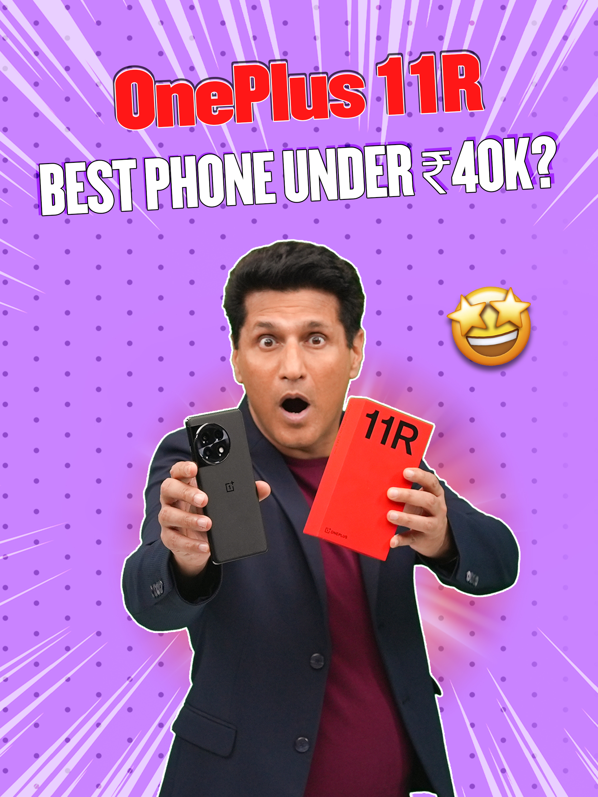 Prime Video: OnePlus 11R - Best under Rs. 40,000?