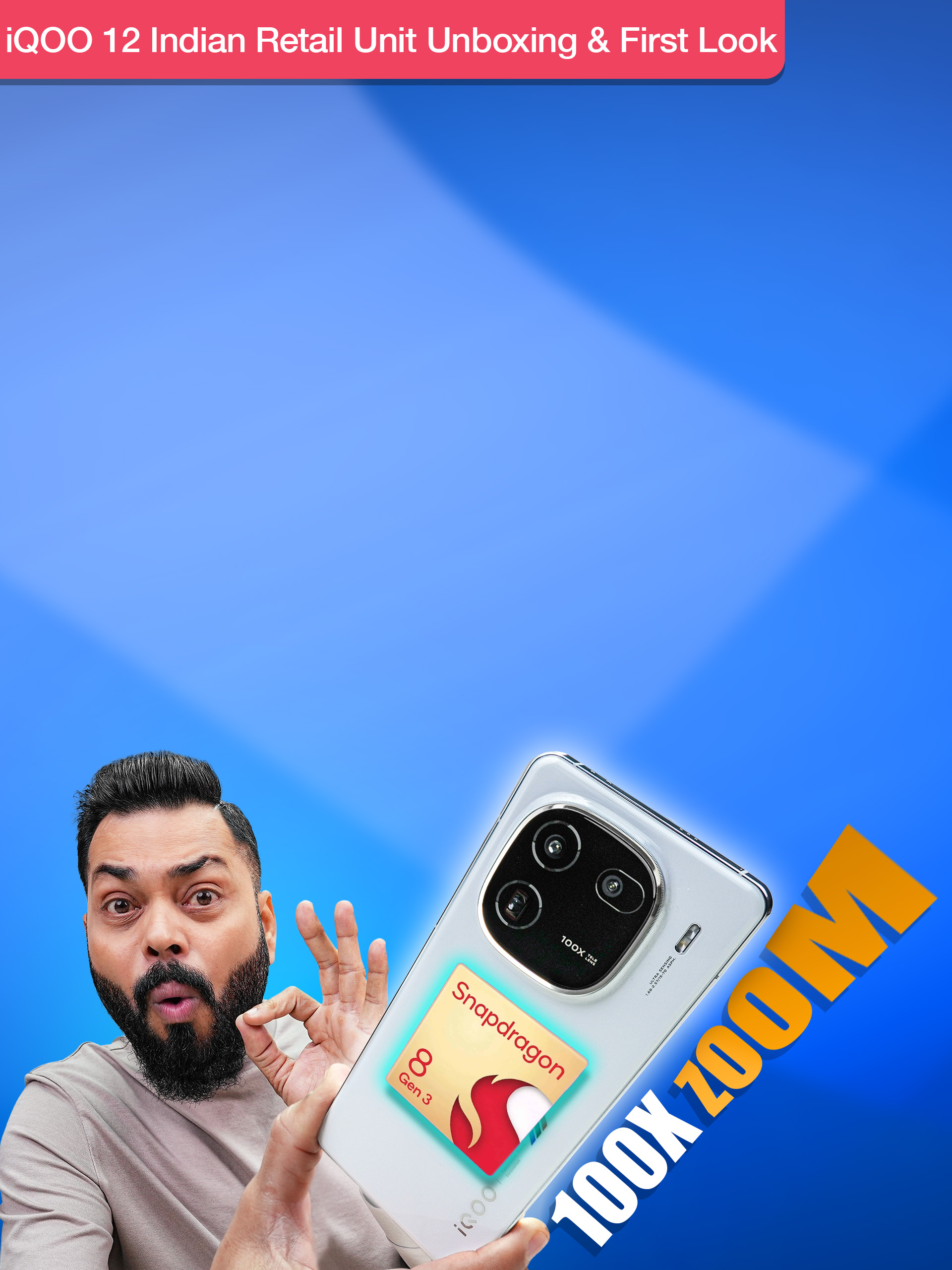 Prime Video: iQOO 12 Indian Retail Unit Unboxing & First Look