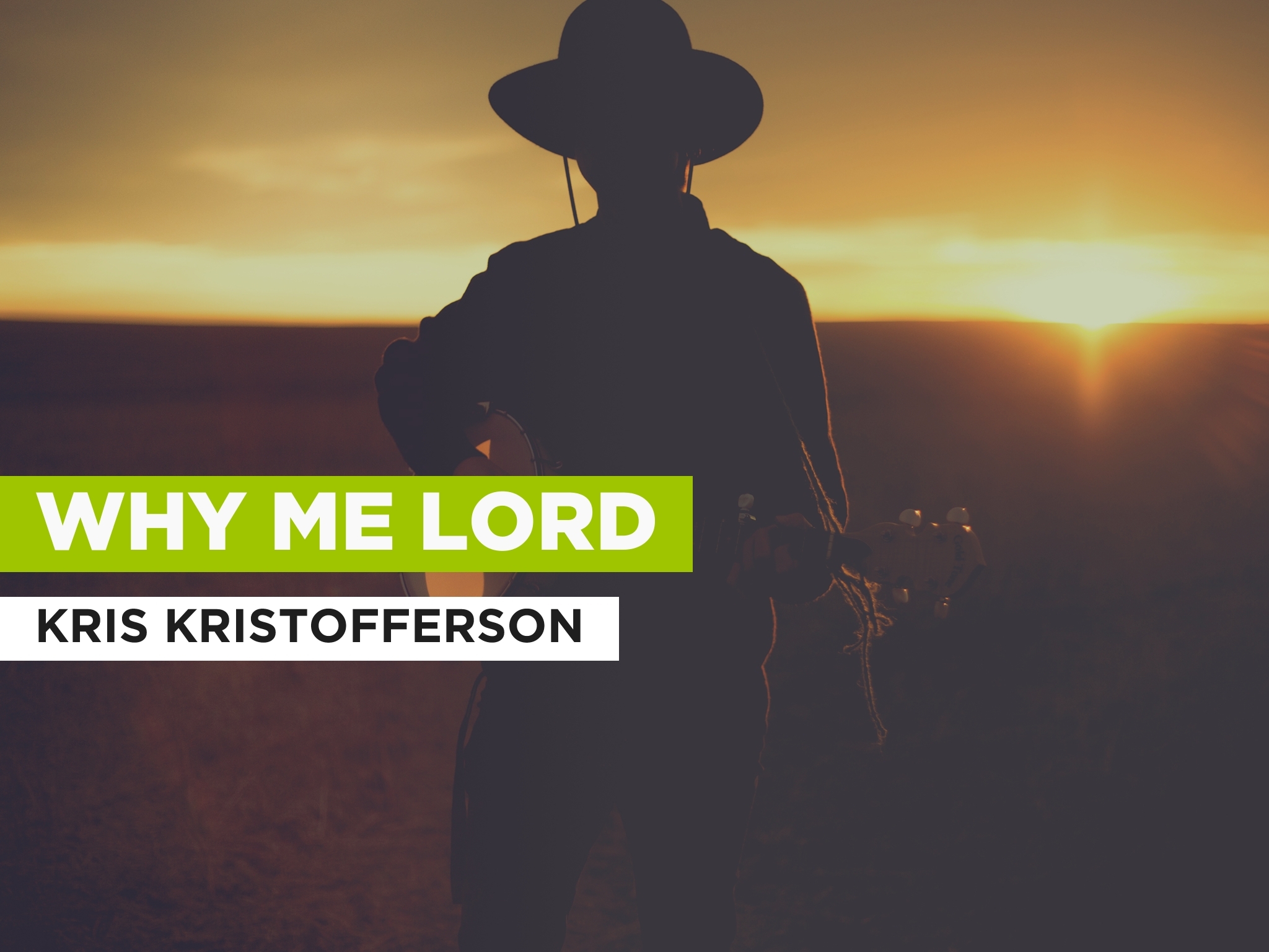 Prime Video: Why Me Lord in the Style of Kris Kristofferson