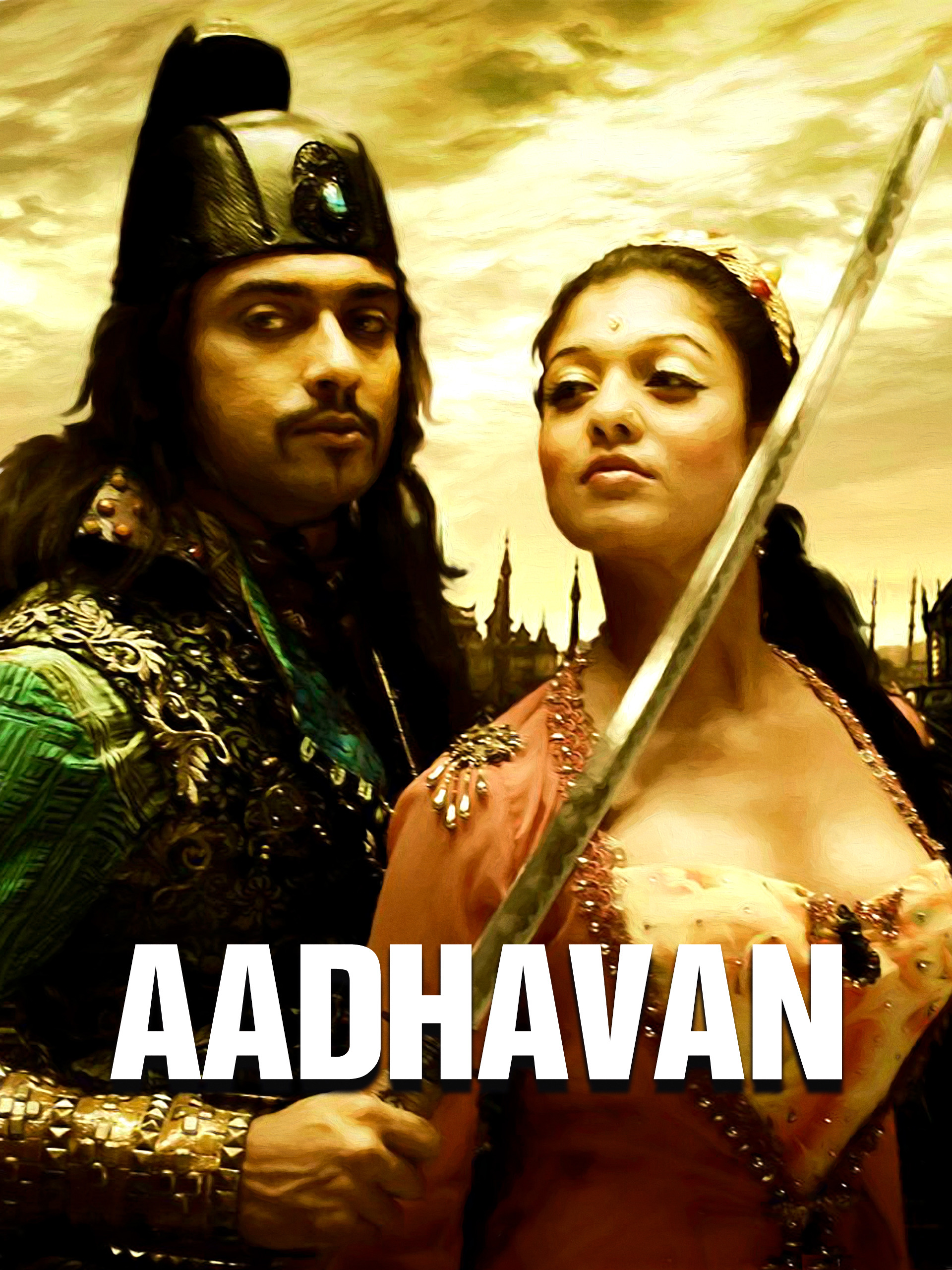 Aadhavan Poster