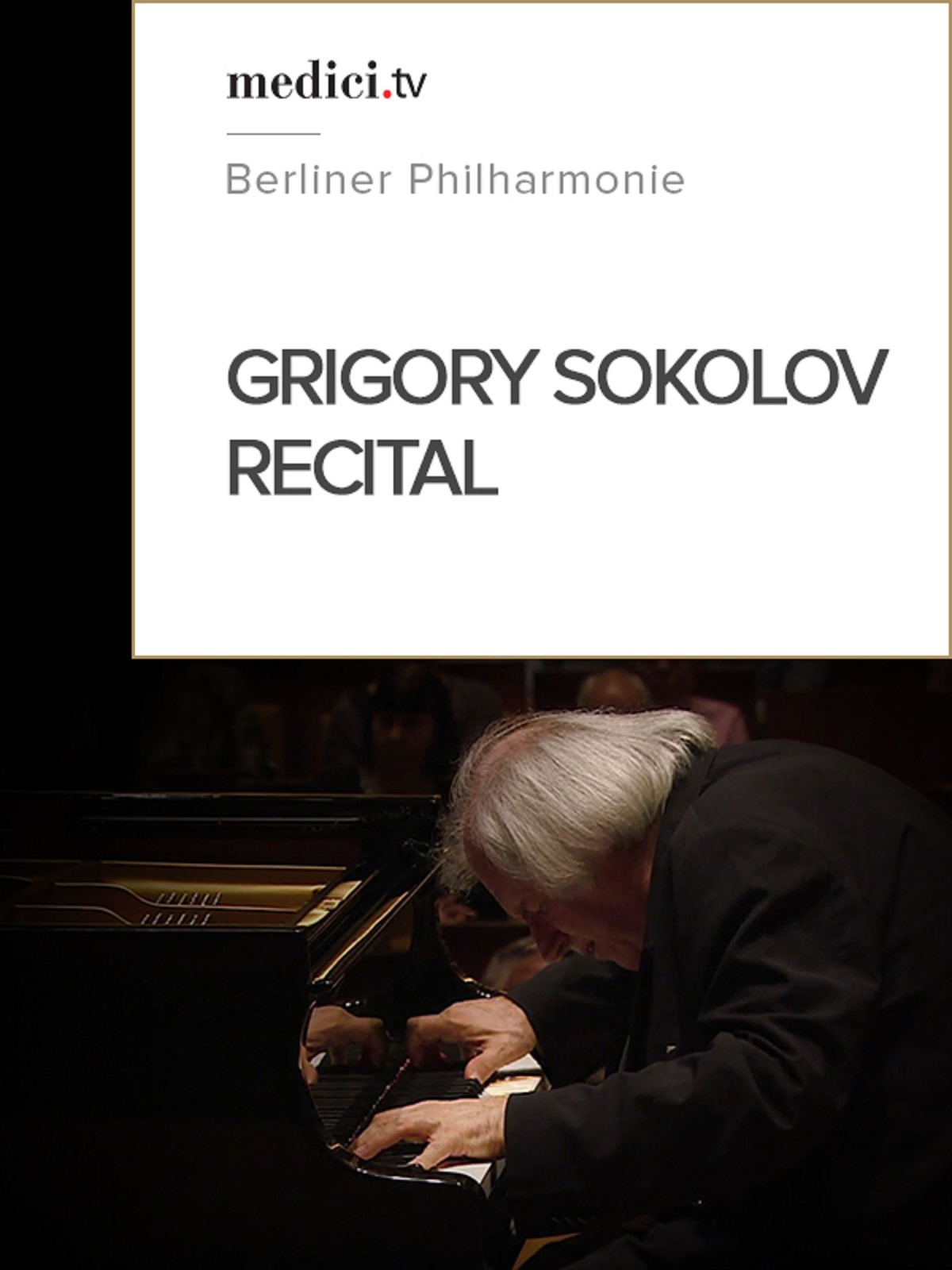 Prime Video: Grigory Sokolov recital - Schubert, Beethoven, Rameau and Brahms - Berliner ...