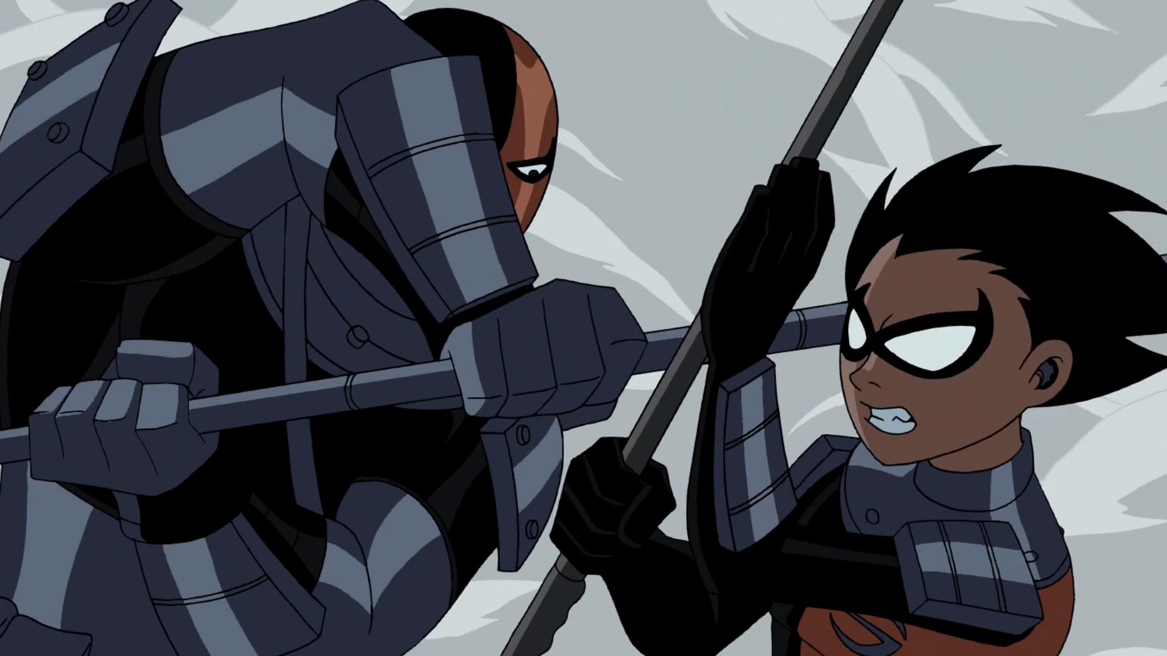 Teen Titans Robin Vs Slade