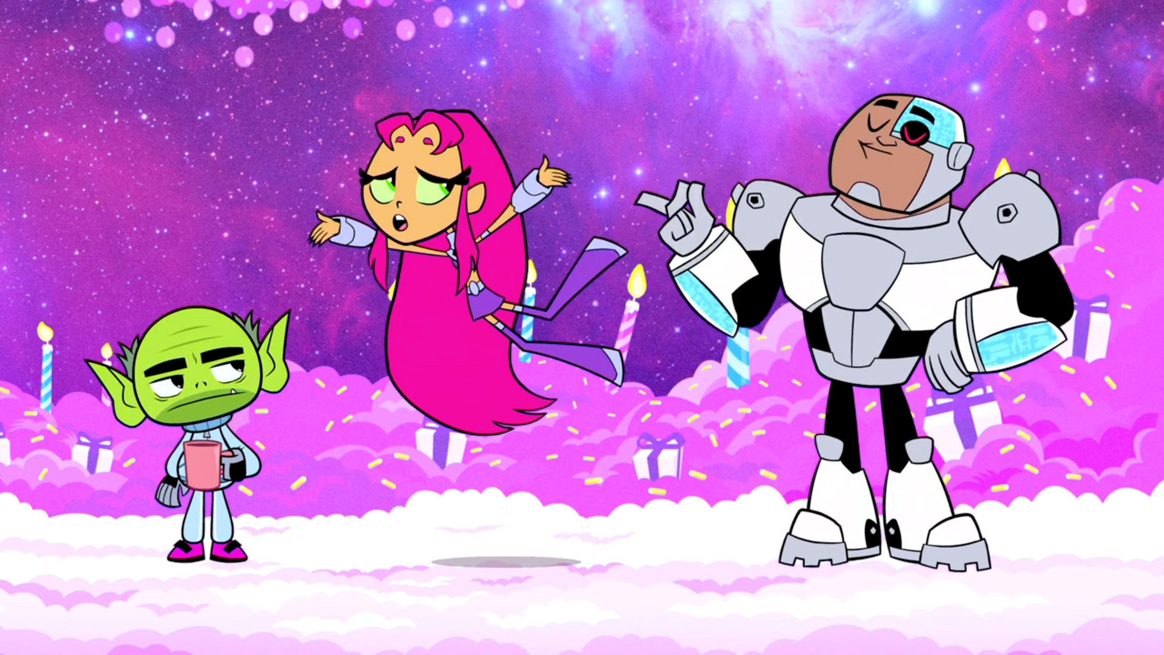 Starfire Teen Titans Go Wallpaper