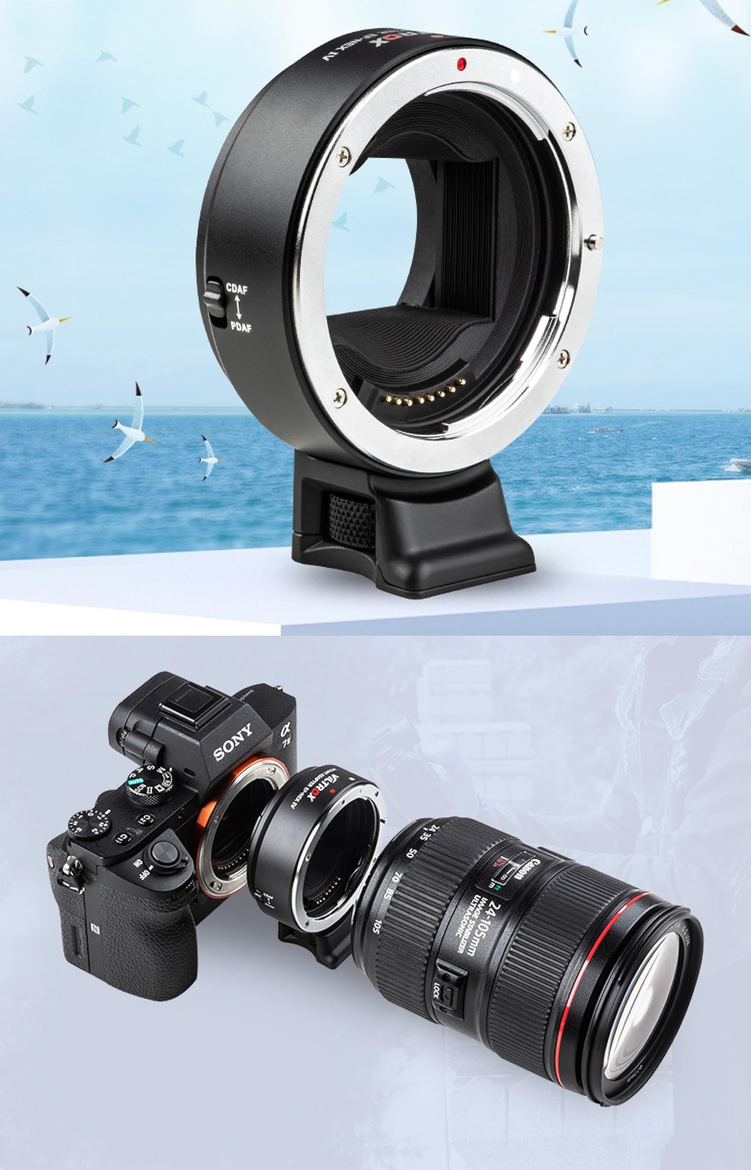 Amazon.in: Viltrox : Viltrox EF-NEX IV