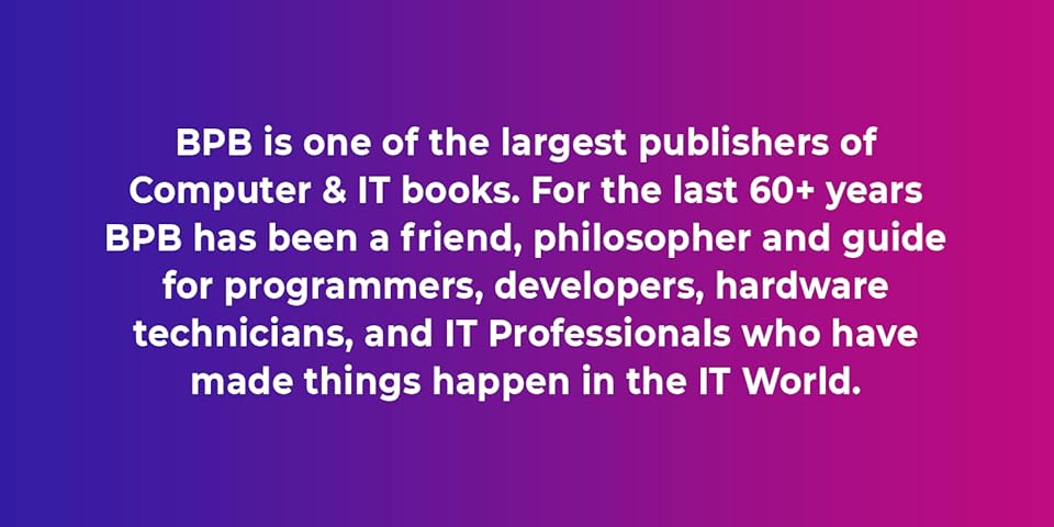 Amazon.in: BPB Publications