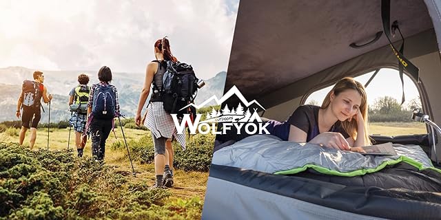 Amazon.co.jp: wolfyok outdoors アウトドア用品専売店: 寝袋封筒型