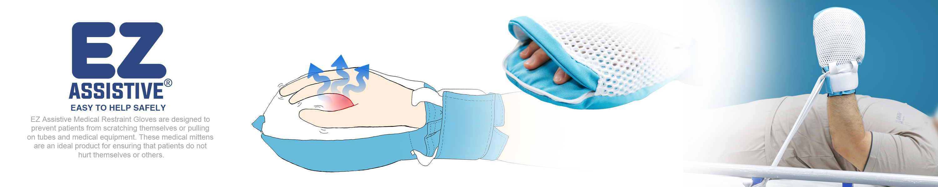 Amazon.com: EZ Assistive: Restraint gloves