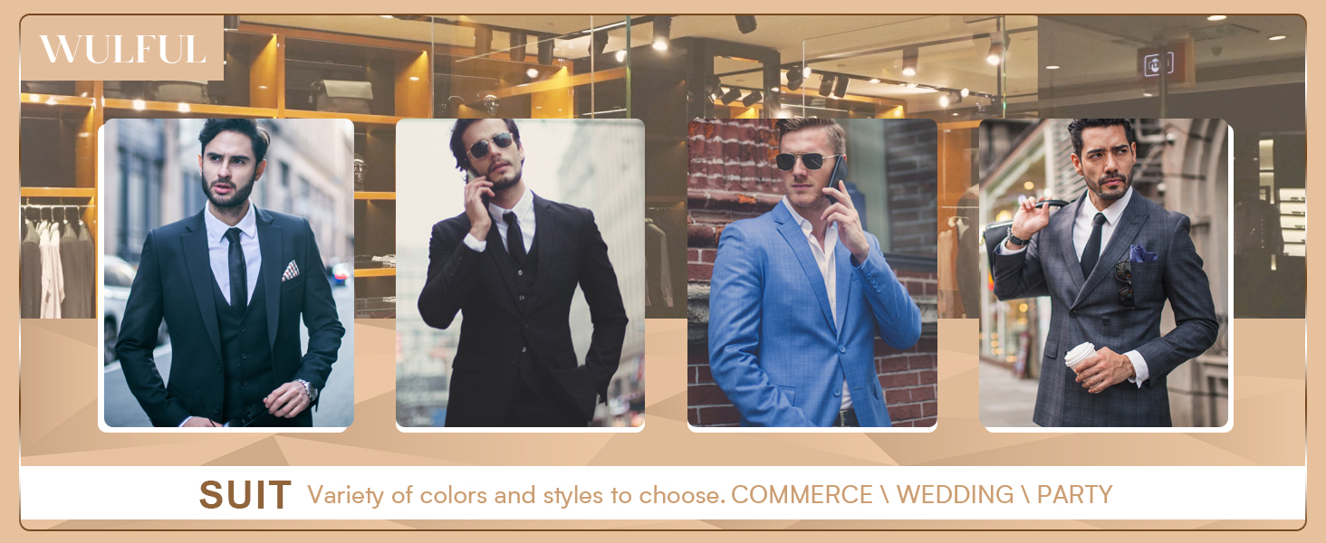 Amazon.com: WULFUL: Mens Suits&Blazer
