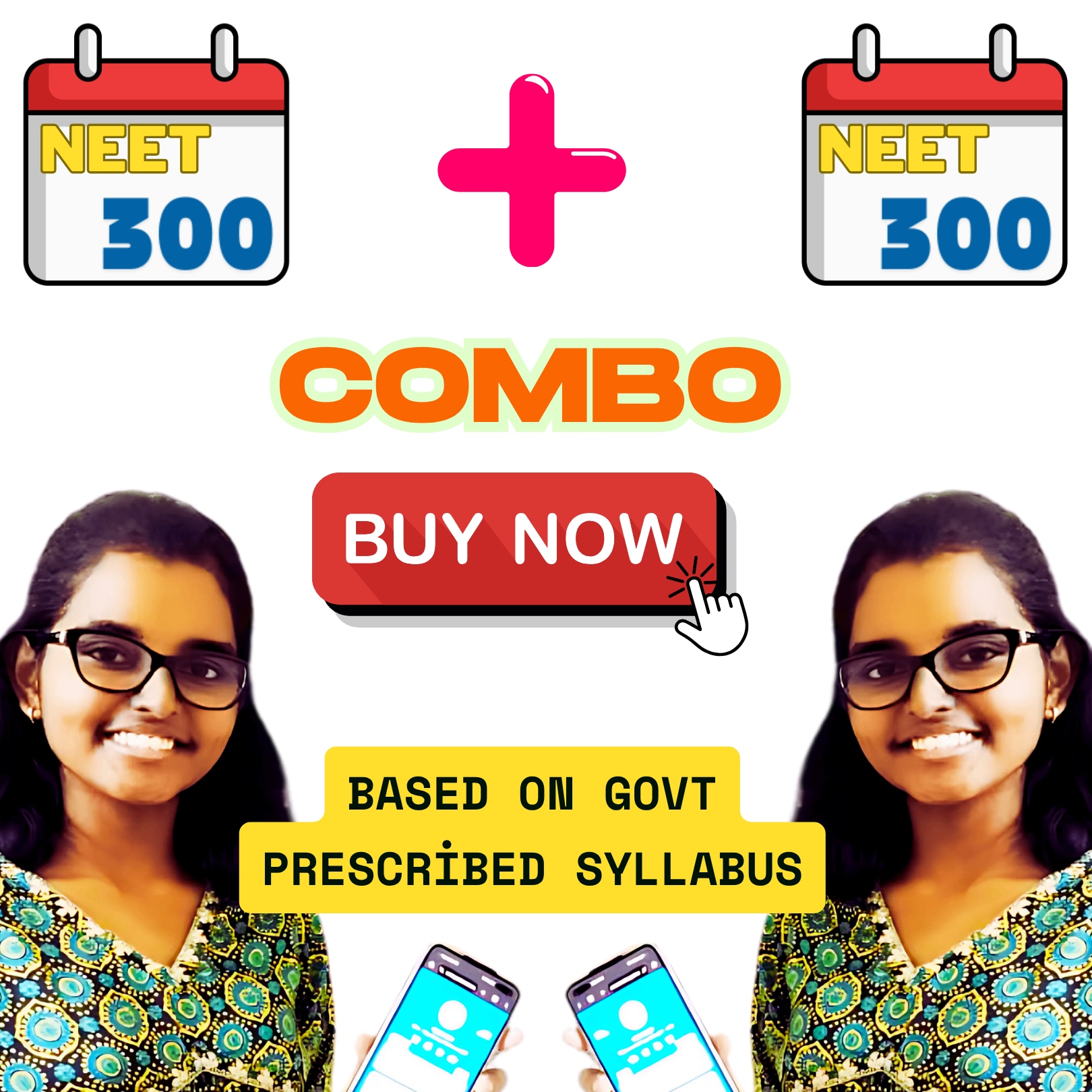 Buy NEET + NEET 300 - Combo Study Plan | Learning Calendar