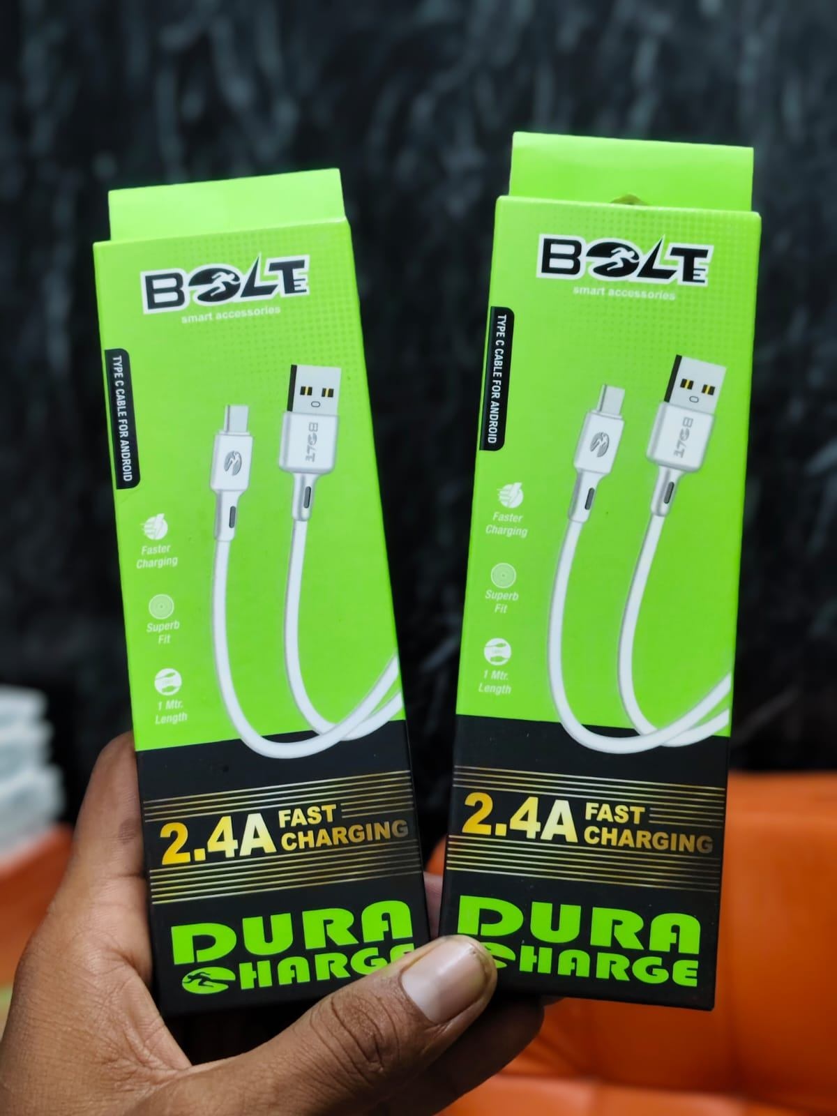 Buy BOLT TYPE - C CABLE | Guruji Bazar