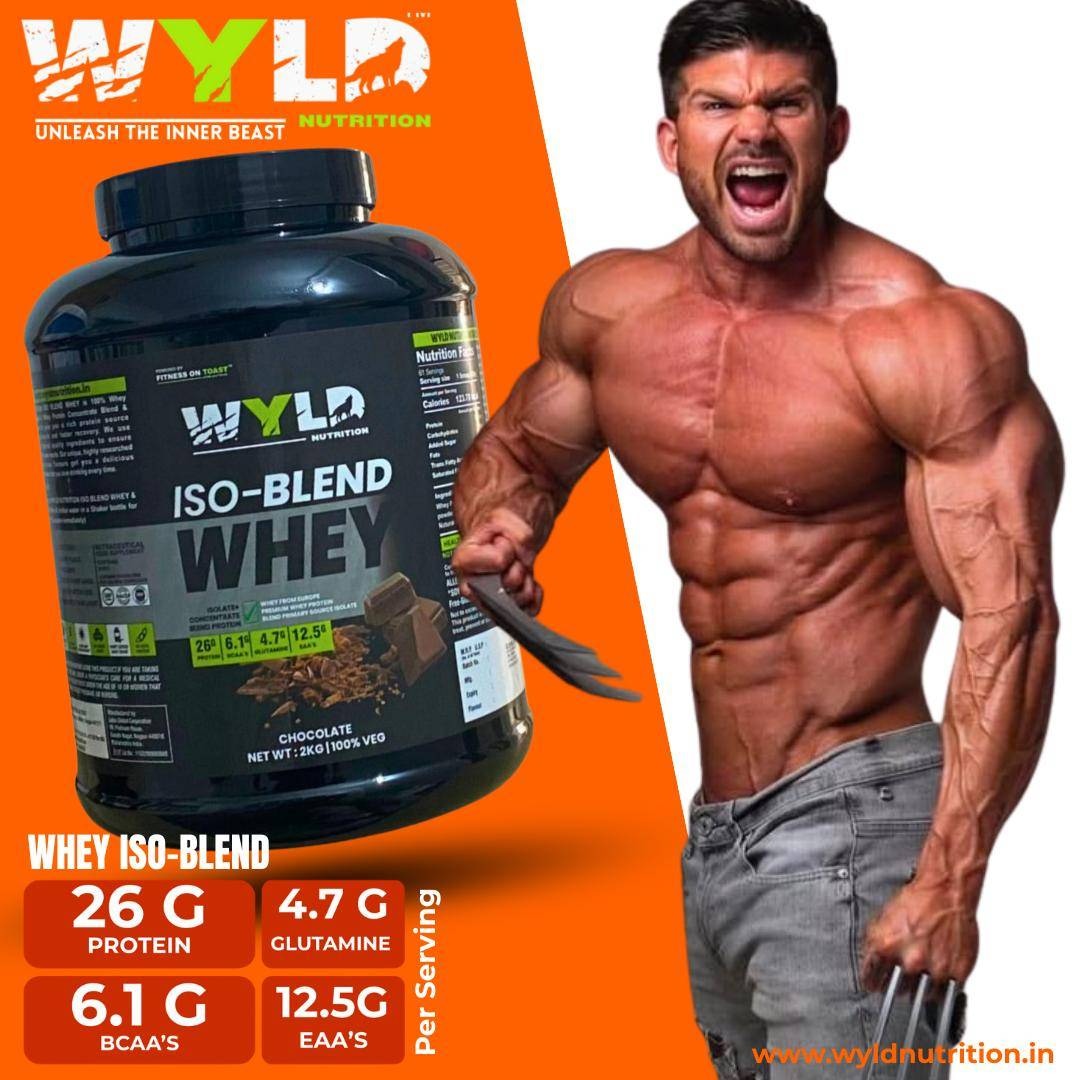 Buy Wyld Nutrition Iso Blend Whey [1Kg] | Informed Choice UK Certified | Isolate Blend Whey ...