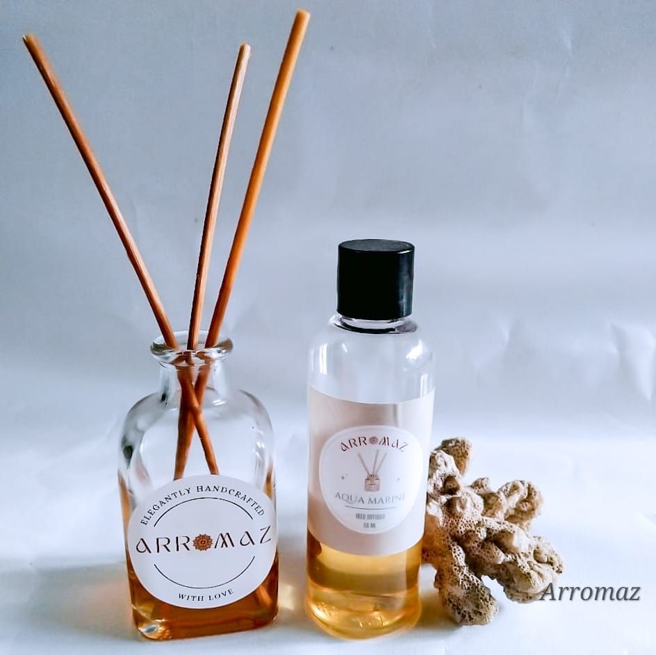 Buy Aqua Marine Reed Diffuser | Arromaz
