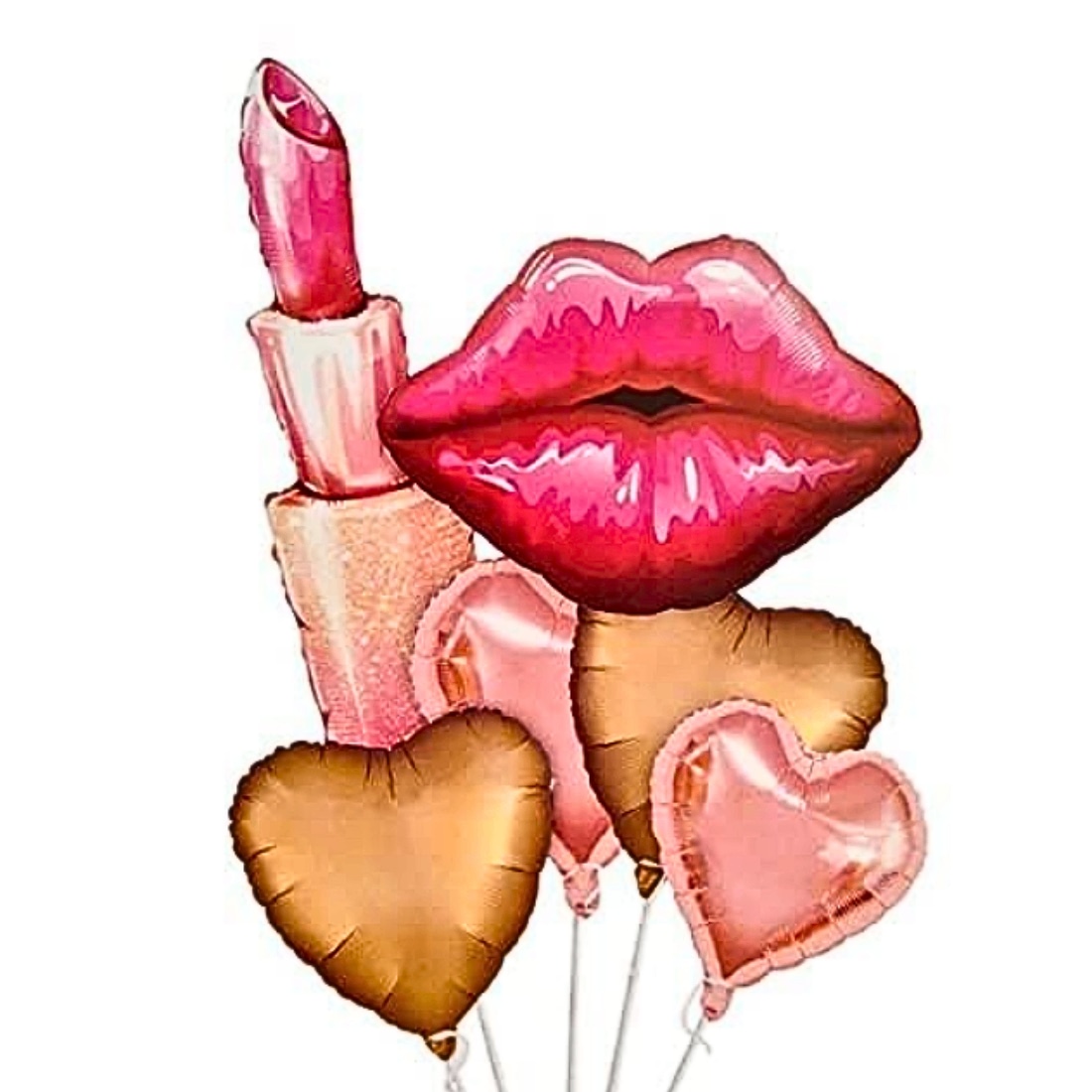 Buy Lipstick Kiss Me Foil Balloon Set | Romantic Love & Valentine’s Day ...