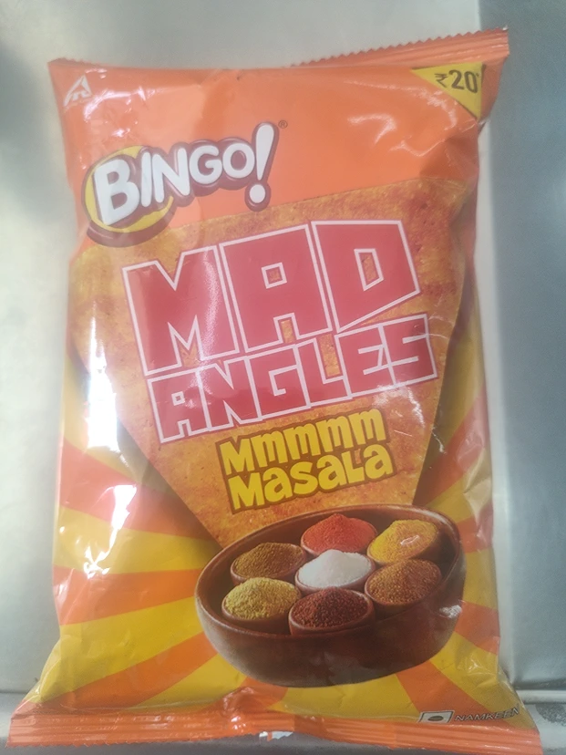 Buy BINGO MAD ANGLES MMMM MASALA MRP 20 | DV MART