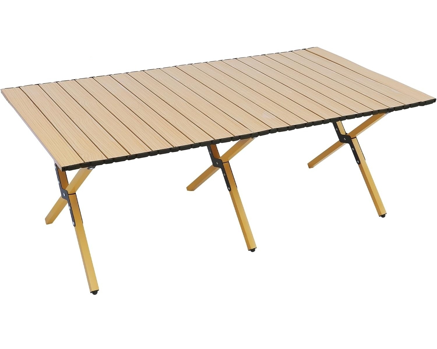 Buy 4-Feet Folding Utility Table | Aluminium Stackable Top & Frame ...