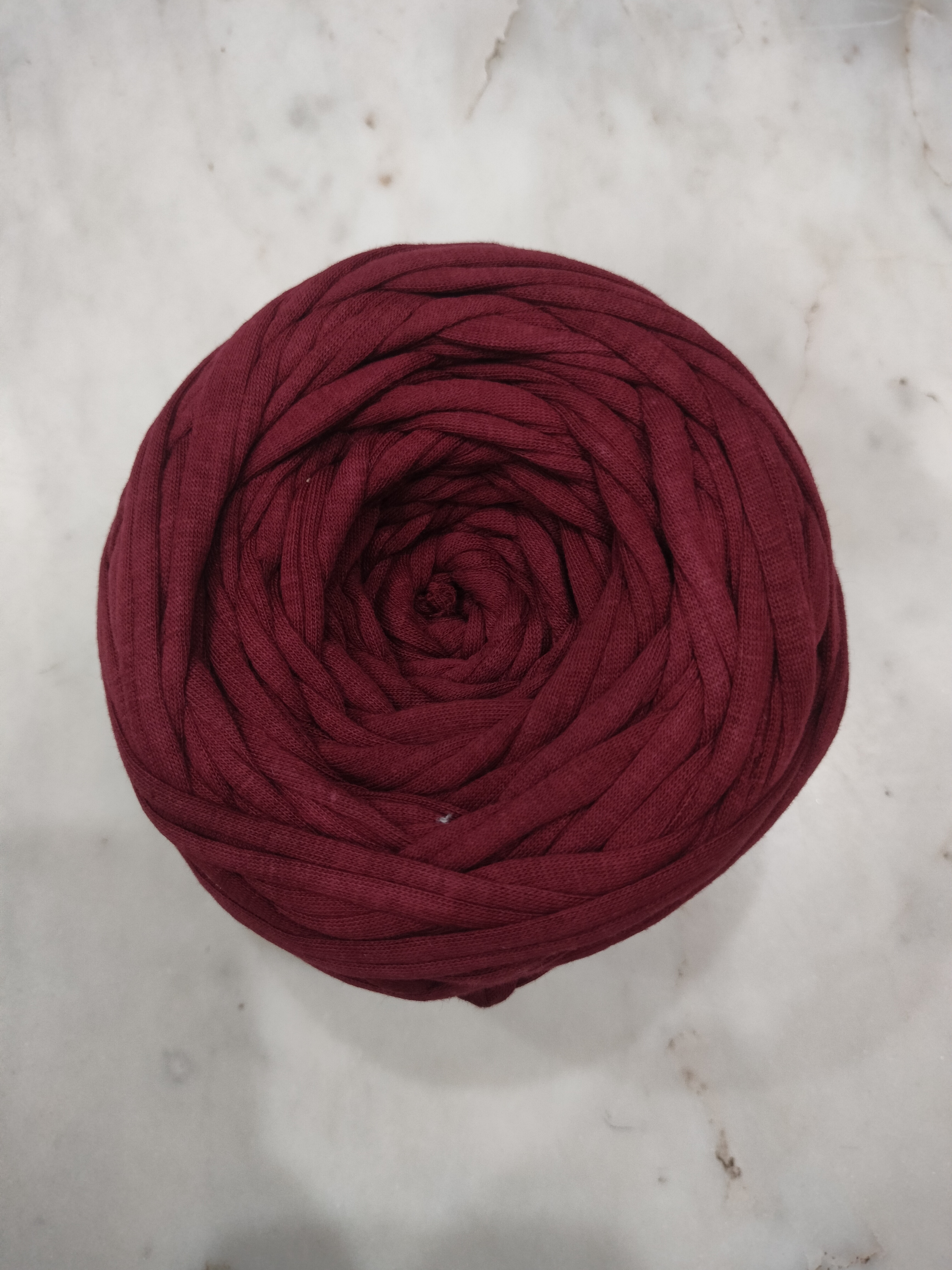 Buy TSHIRT YARN - MEHROON | SETHI'S YARN AND THREADS STORE