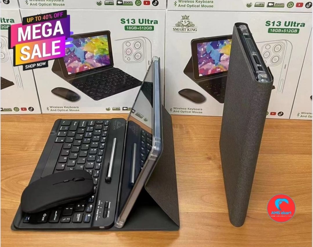 Buy Smart King S13 Ultra Android 15 Tablet 10.1" | 18GB RAM, 512GB ROM ...