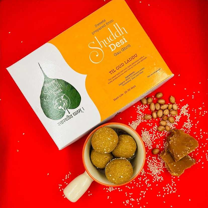 Buy Til Gud Laddu -450gm | Shree Shuddh Desi