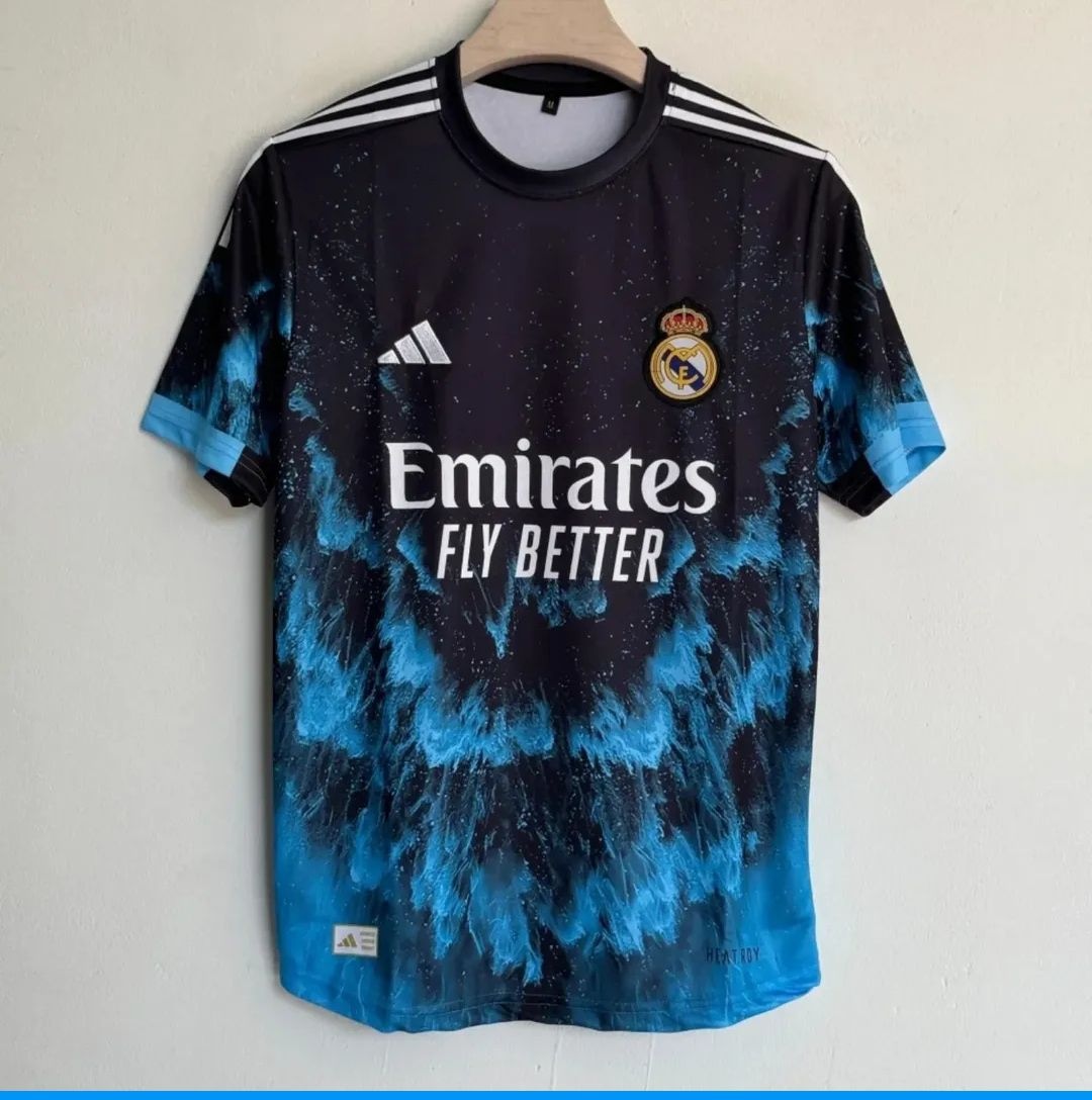 Buy REAL MADRID OCEAN SPECIAL EDITION KIT EMBROIDERY | RetroMessJerseys