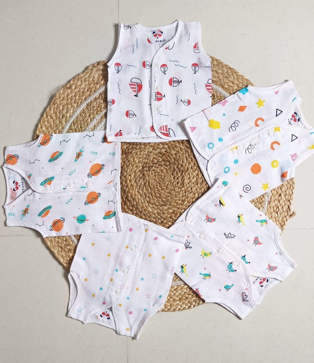 Buy Muslin Jablas - Pack of 5 (Combo 5) - NB Size | crawling climbers