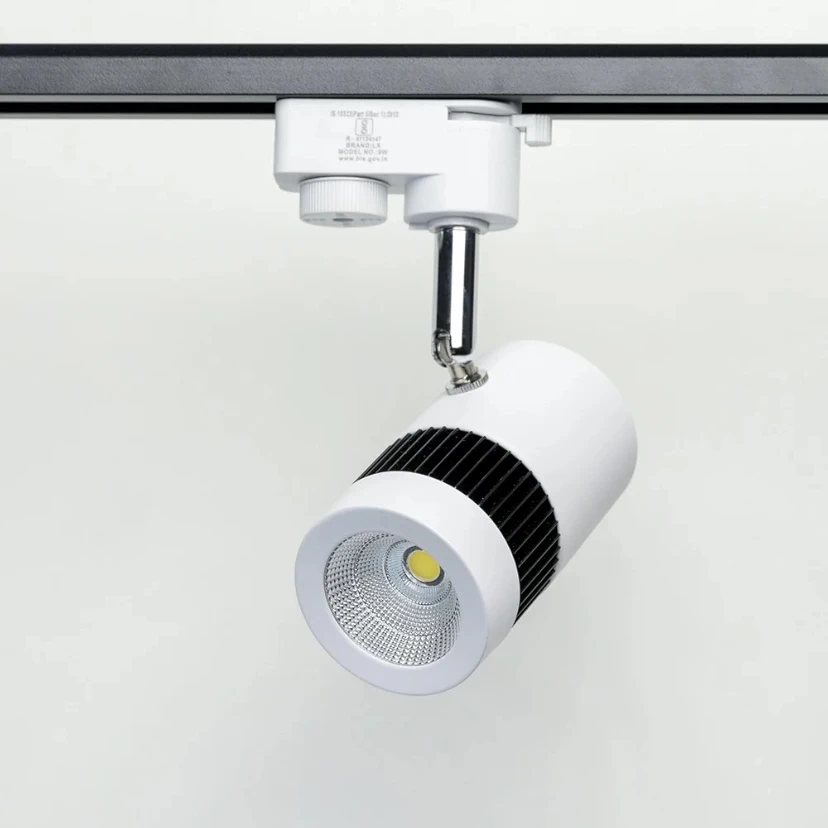 Buy 9 Watts Indoor White Body/Focus Light/Track Light (Warm White ...