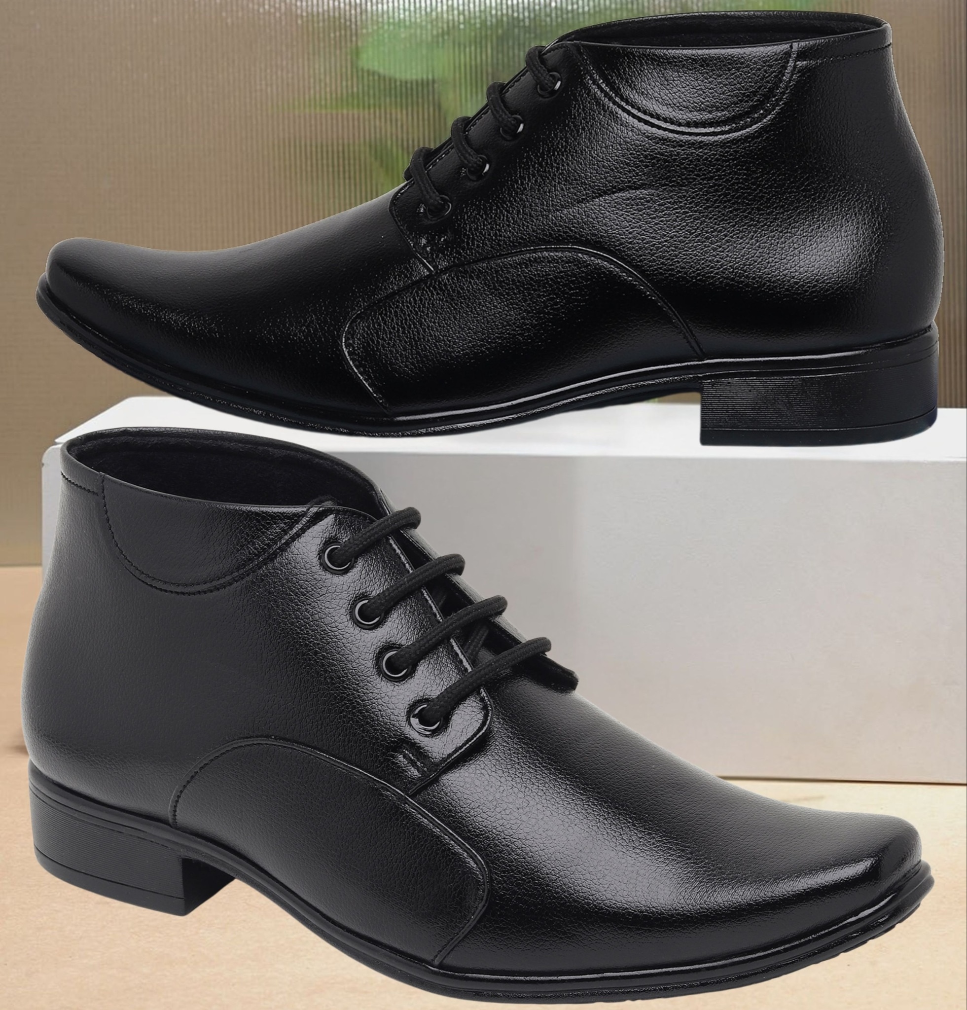 Buy Artificial Leather Mens Formal Shoes || Office High Top Formal ...
