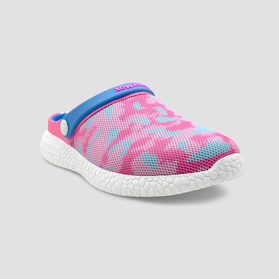 Buy WANDERER -Pink blue camo clogs - 36 | Kazarmax
