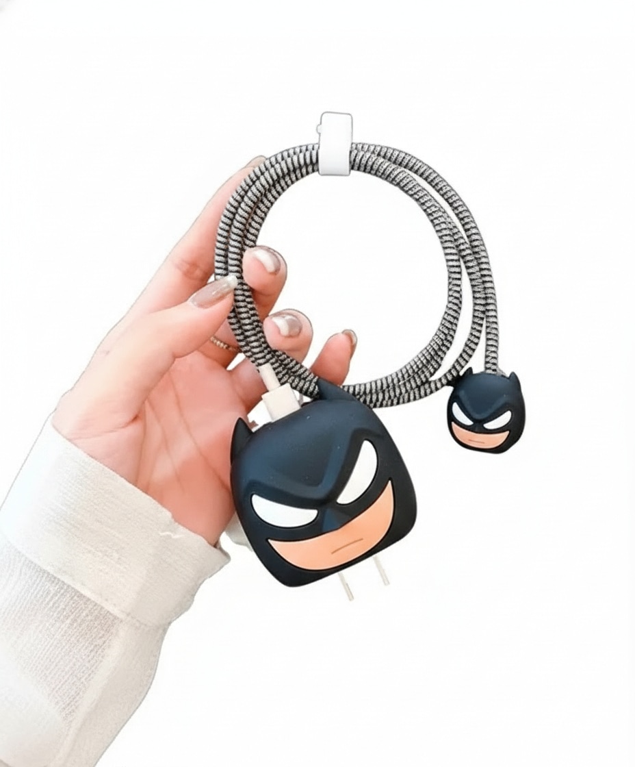 Buy Apple Iphone adapter and wire protector Case | Tech Essentials