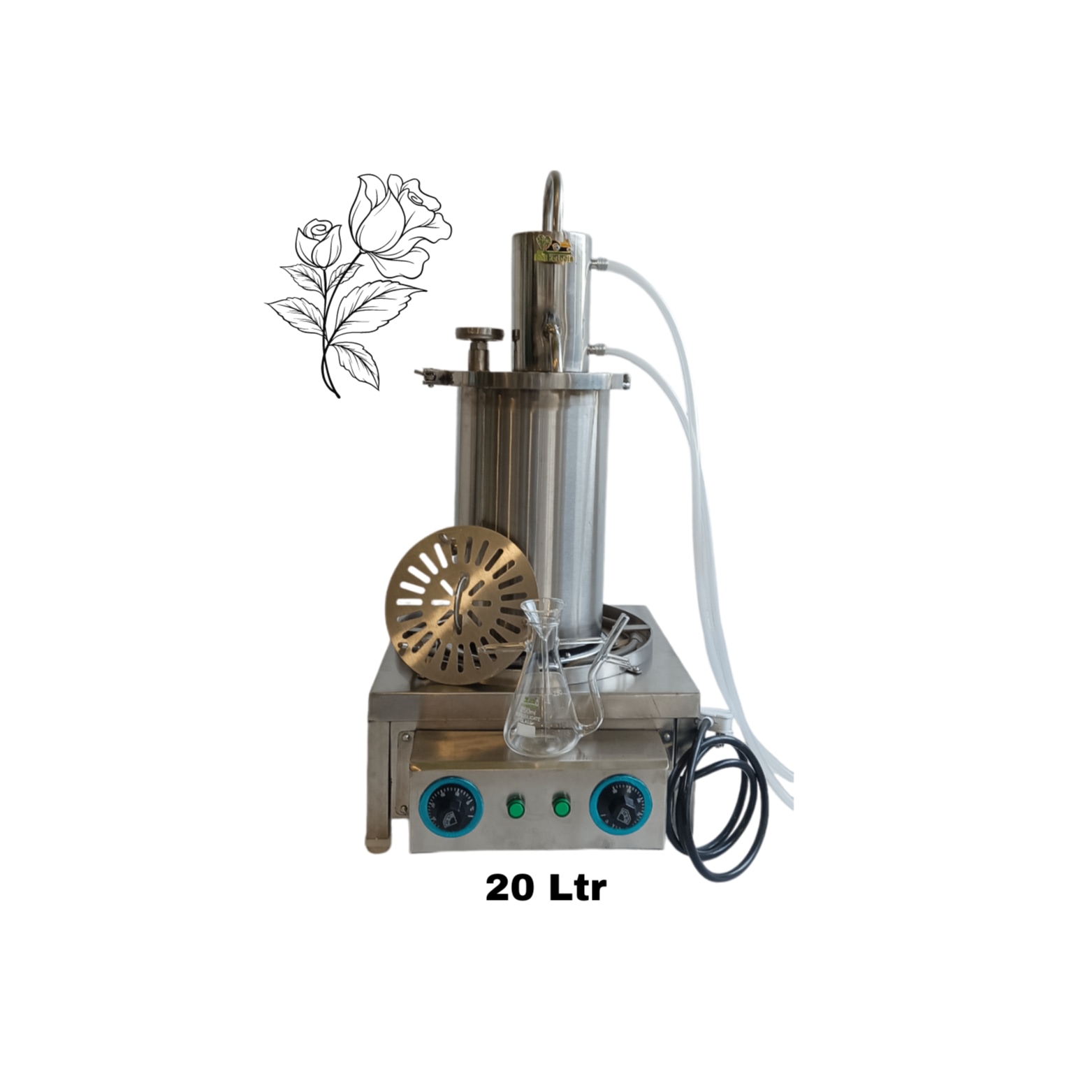 Buy Electric rose water mini distillation unit | HM Herbals