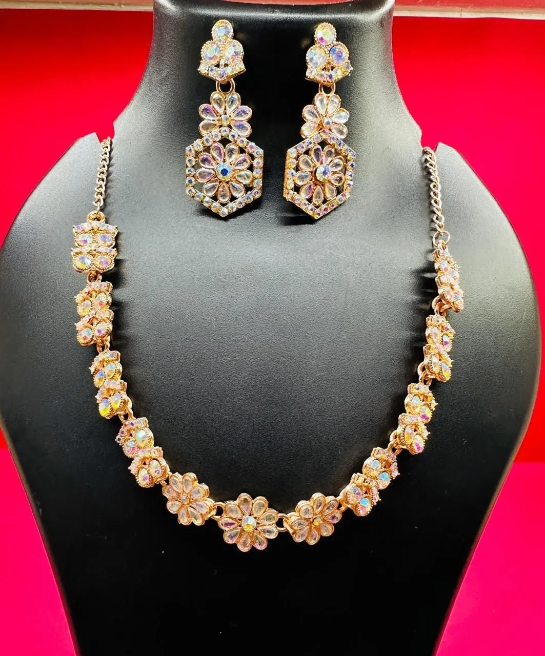 Buy Austrian Diamond Jewellery Set (Set of 3) | Florce