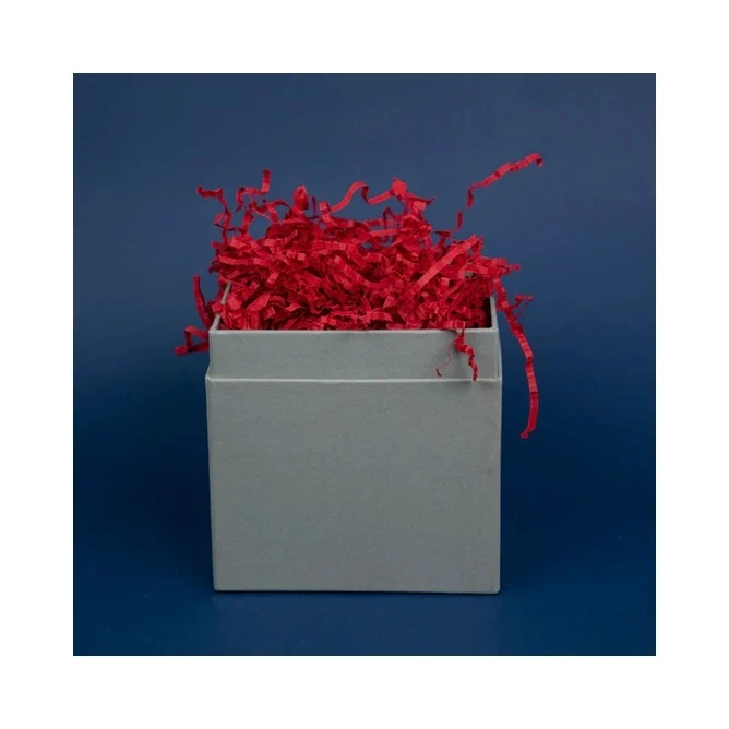 Buy Shredded Paper Filler - Red | The Box Shop