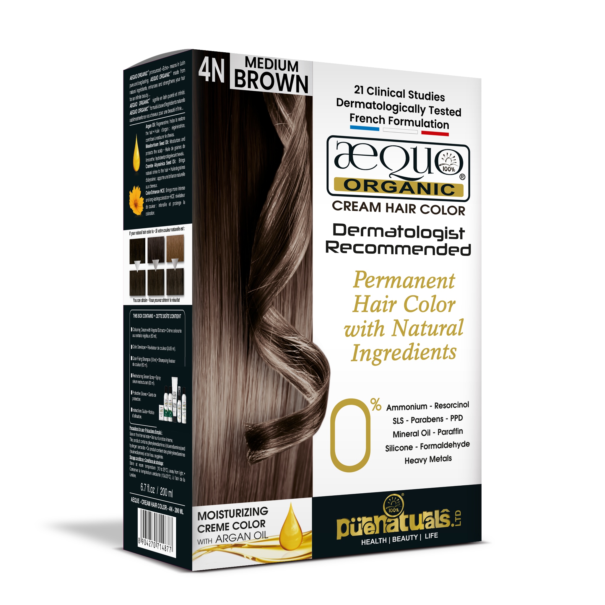 Buy Evara Aequo Organic IMP Cream Hair Colour – 200ml | QuikHenna