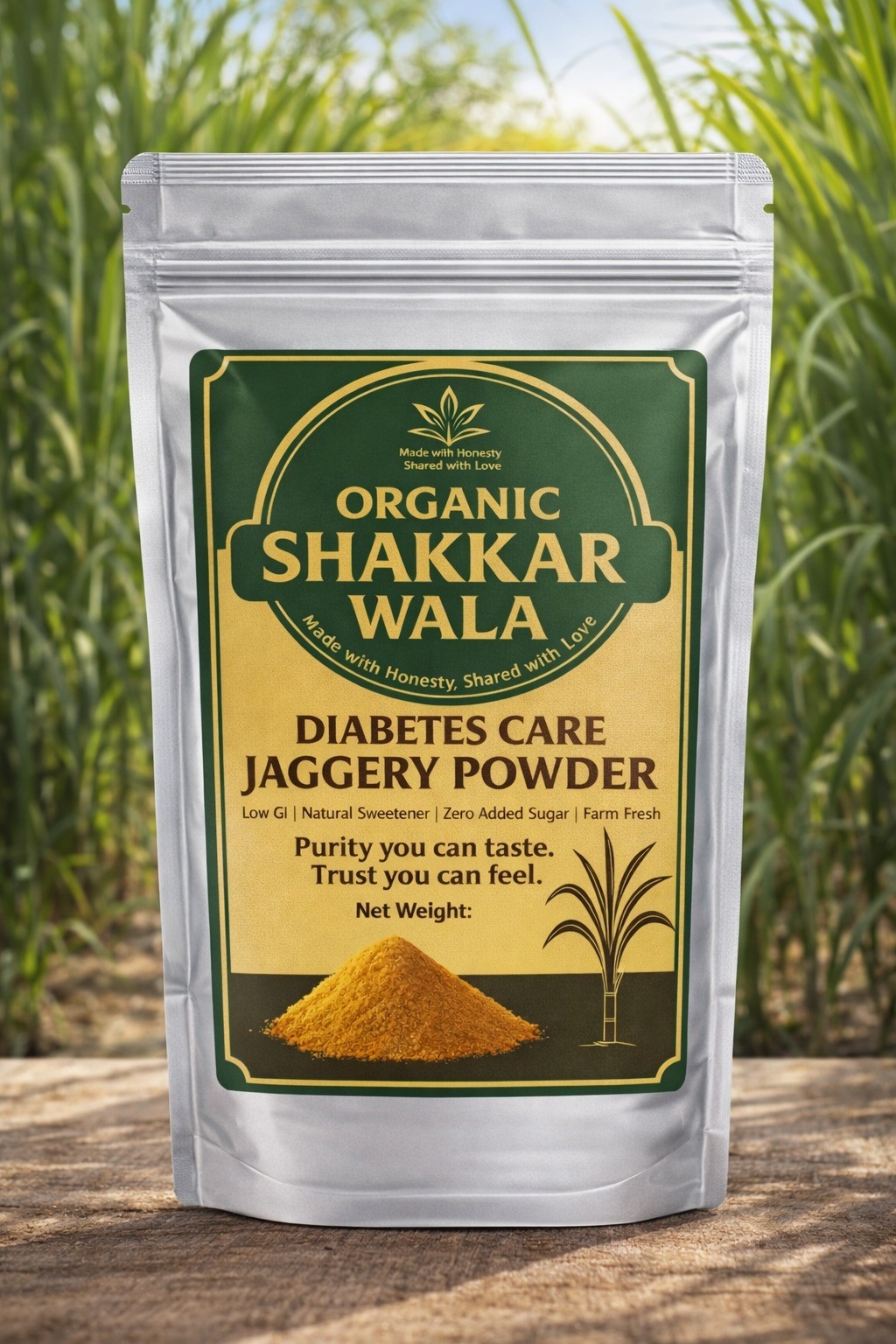 Buy Diabetic Care Jaggery Powder | Pure & Sulphur Free | A Healthy ...