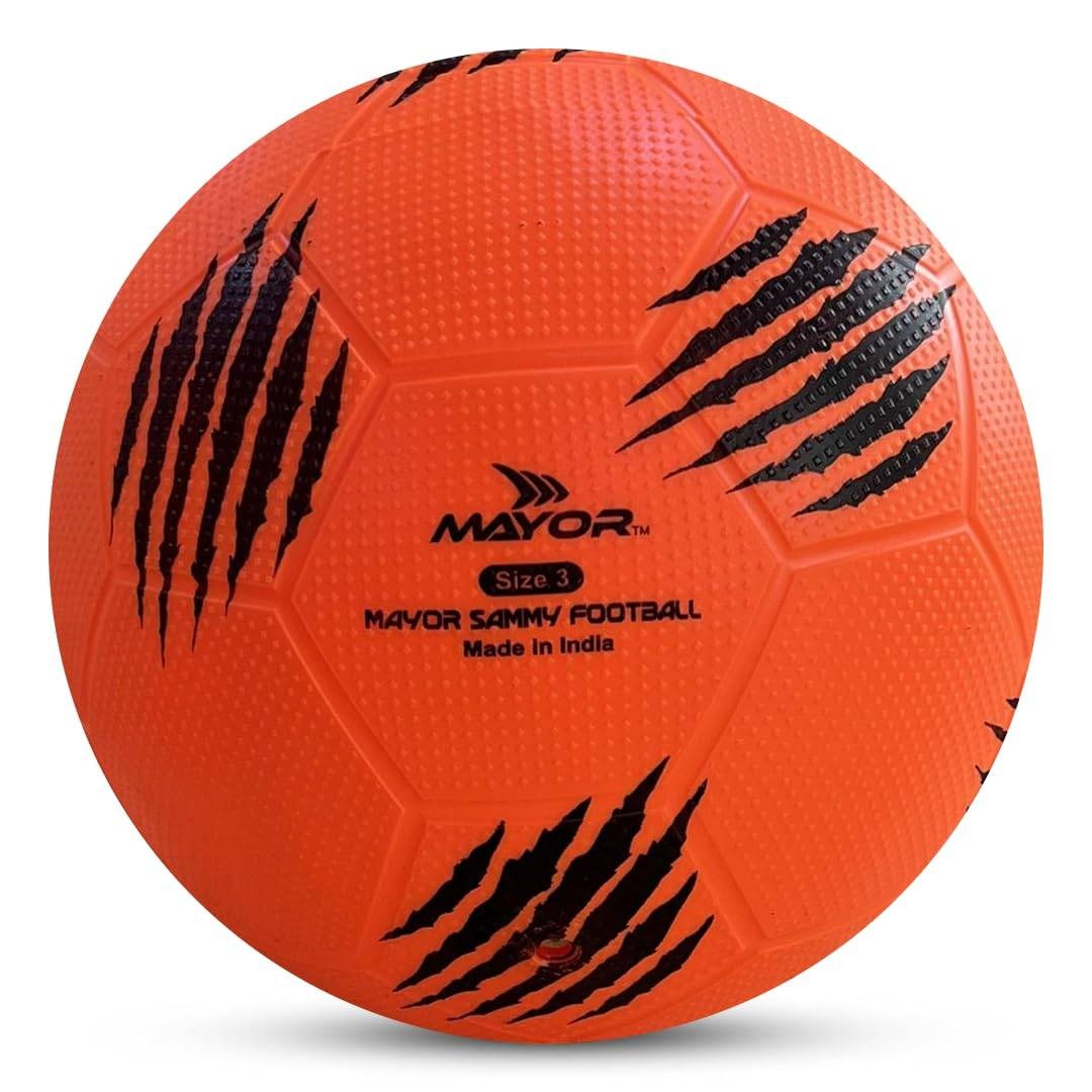 Buy Mayor Sammy Football Indoor and Outdoor Football Rubber Football ...