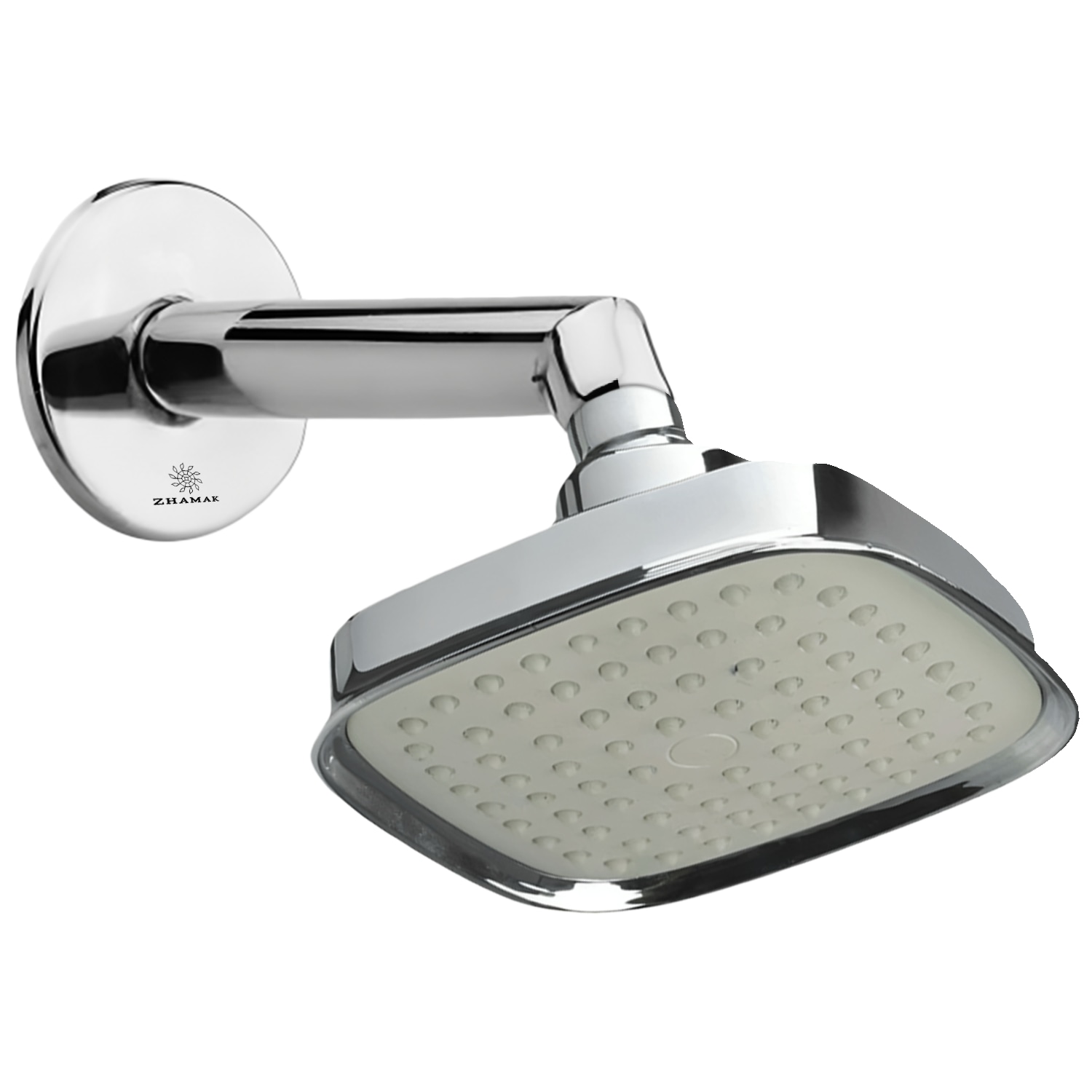 Zhamak Oval Overhead Shower with 7-Inch Arm