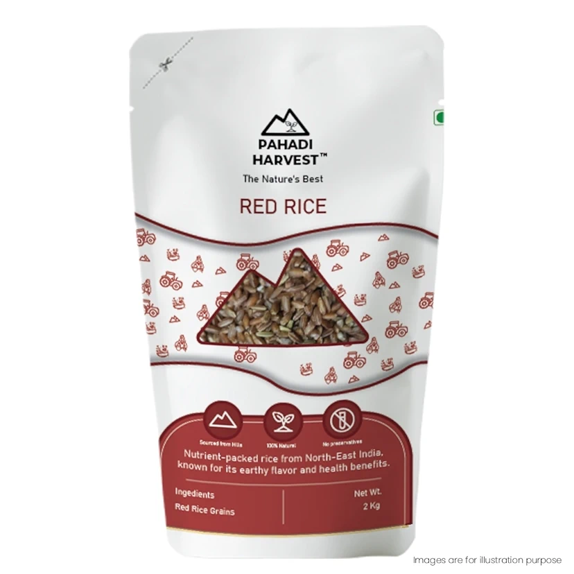 Buy North East Red Rice I Assam Bao-Dhaan I Original Assam Red Rice ...