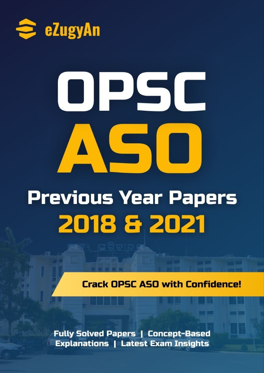 Buy OPSC ASO PREVIOUS YEAR SOLVED PAPER (2021 & 2018) / GK, ODIA ...