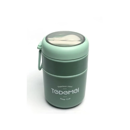 Buy Brunchy Stainless Steel Soup Cup - Insulated Soup Flask with Spoon ...