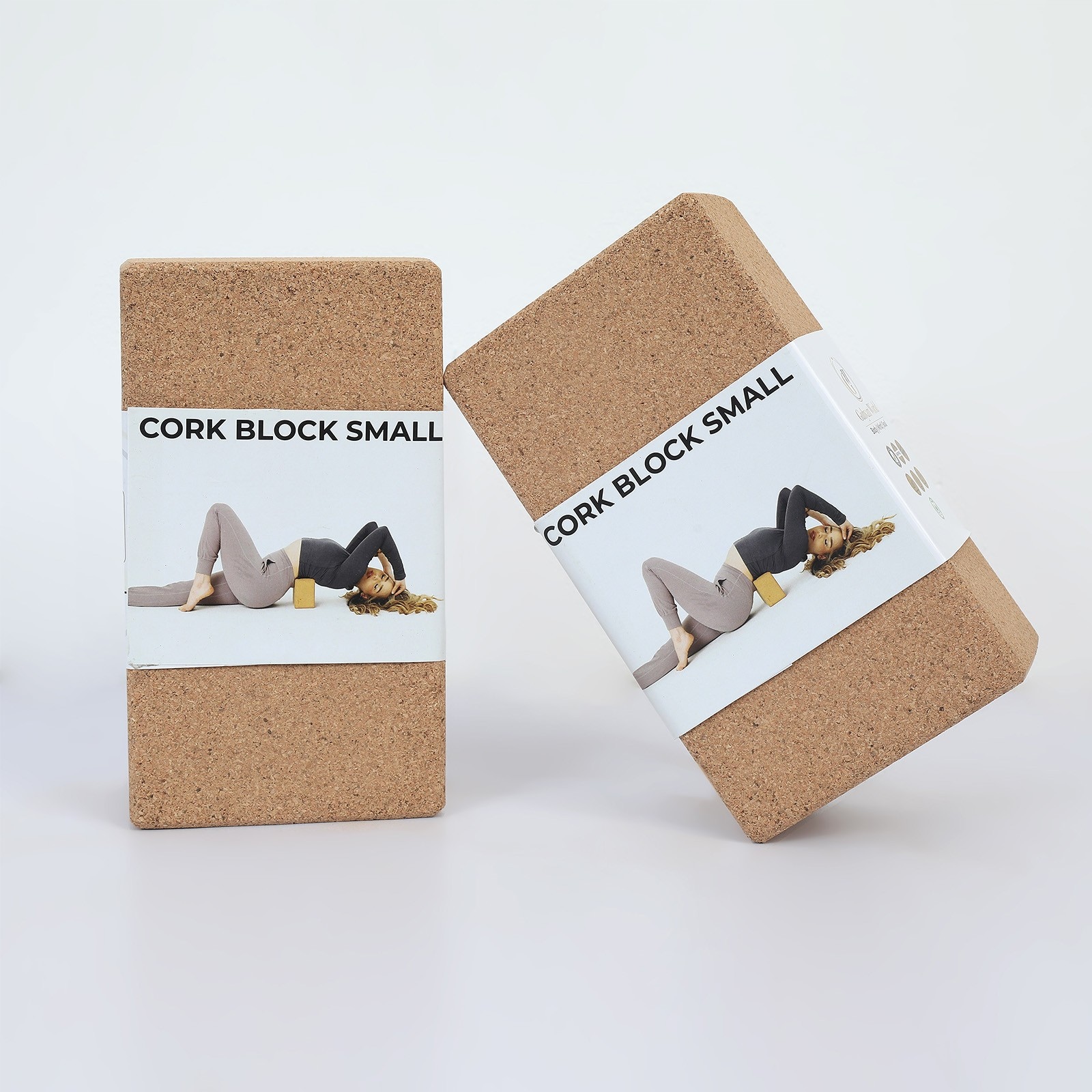 Buy Cork Yoga Blocks | (Regular Size) High-Density, Premium Cork | Non ...