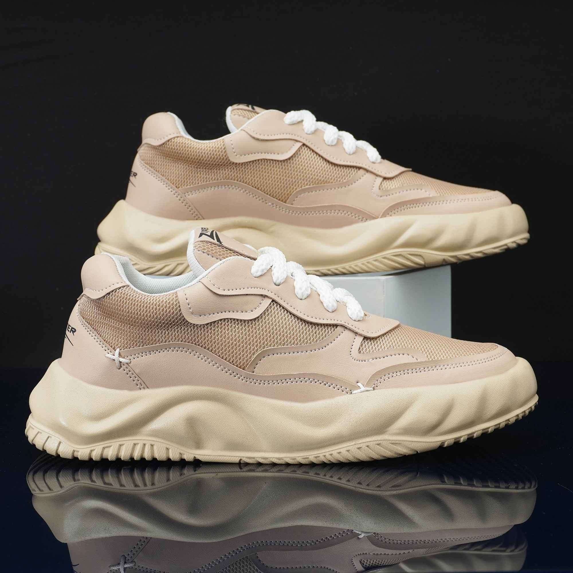 Buy Chunky Colors Street Fashion Sneakers For Men High Ankle Boys Long ...