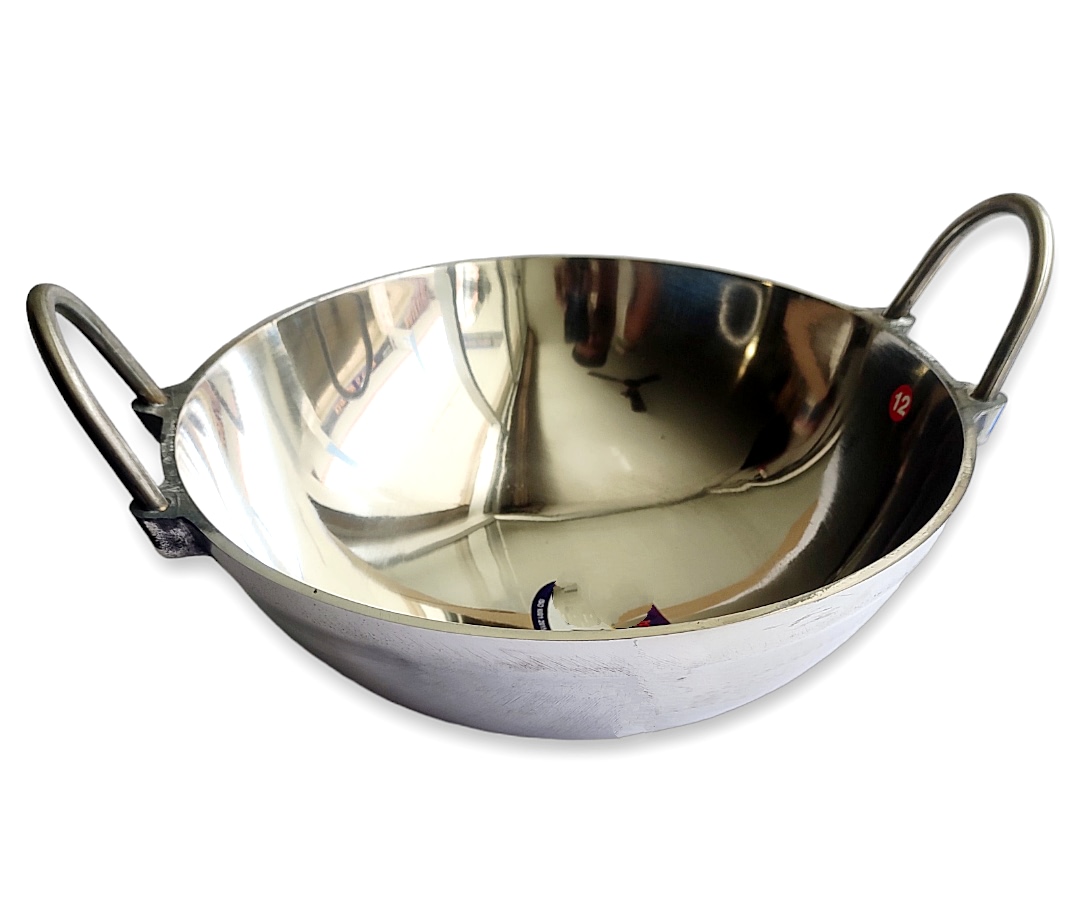 Buy MADURAI SRI MEENAKSHI - INDOLIUM KADAI FOR COOKING, FRYING, SAMBAR ...