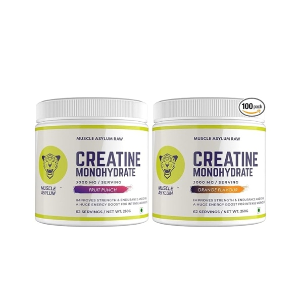 Buy Creatine Supplement 250g – Fruit Punch & Orange Flavoured ...