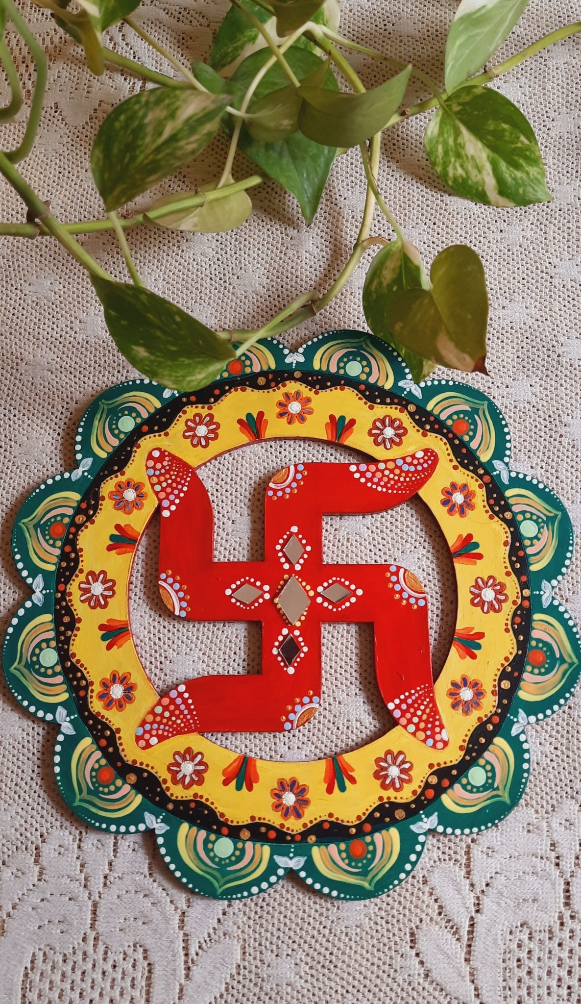 Buy Swastik Wall Hanging | Numa Arts
