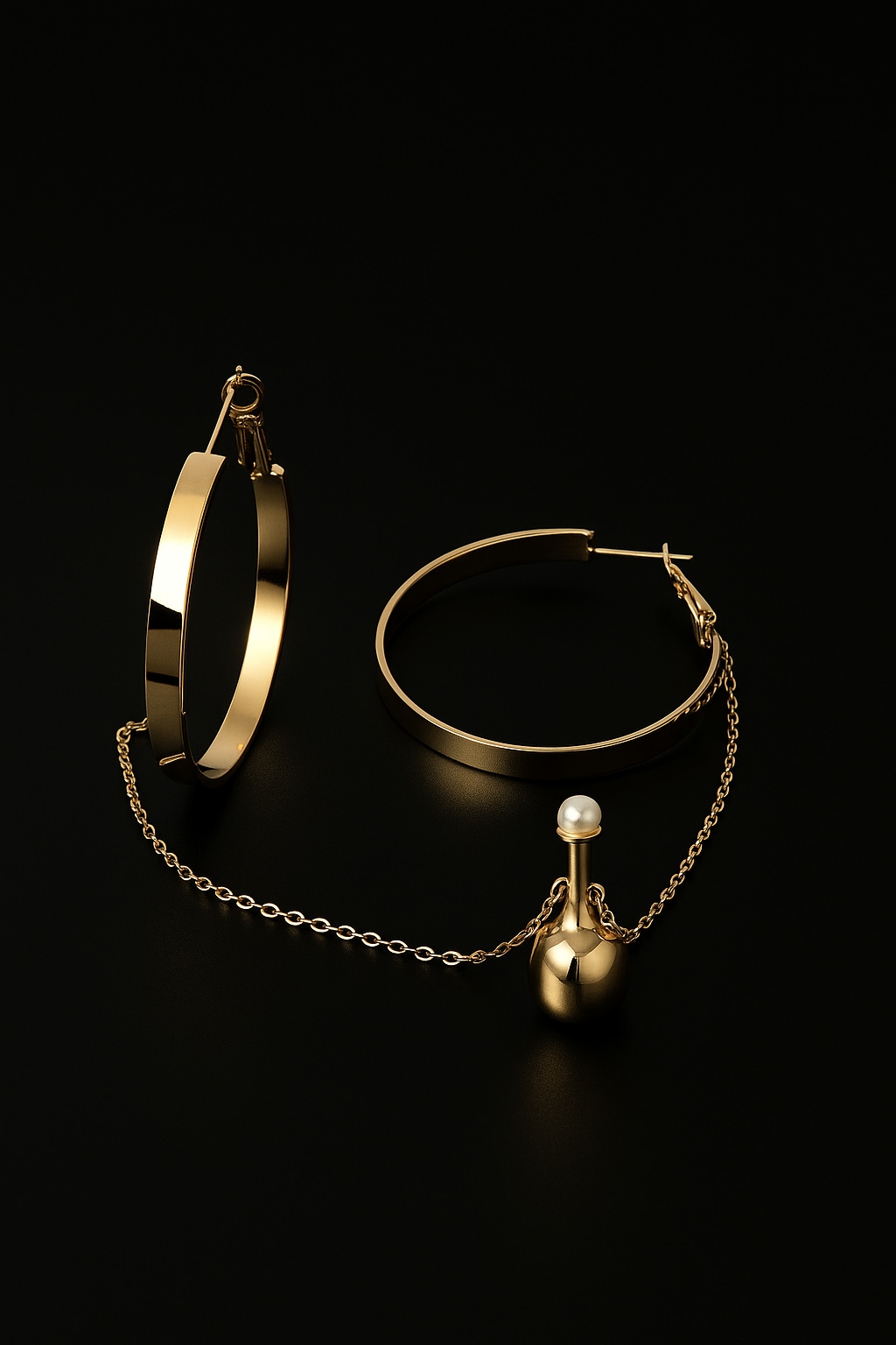 Buy Gold-Plated Anti-Tarnish Necklace & Earring Set | Sj jewellery